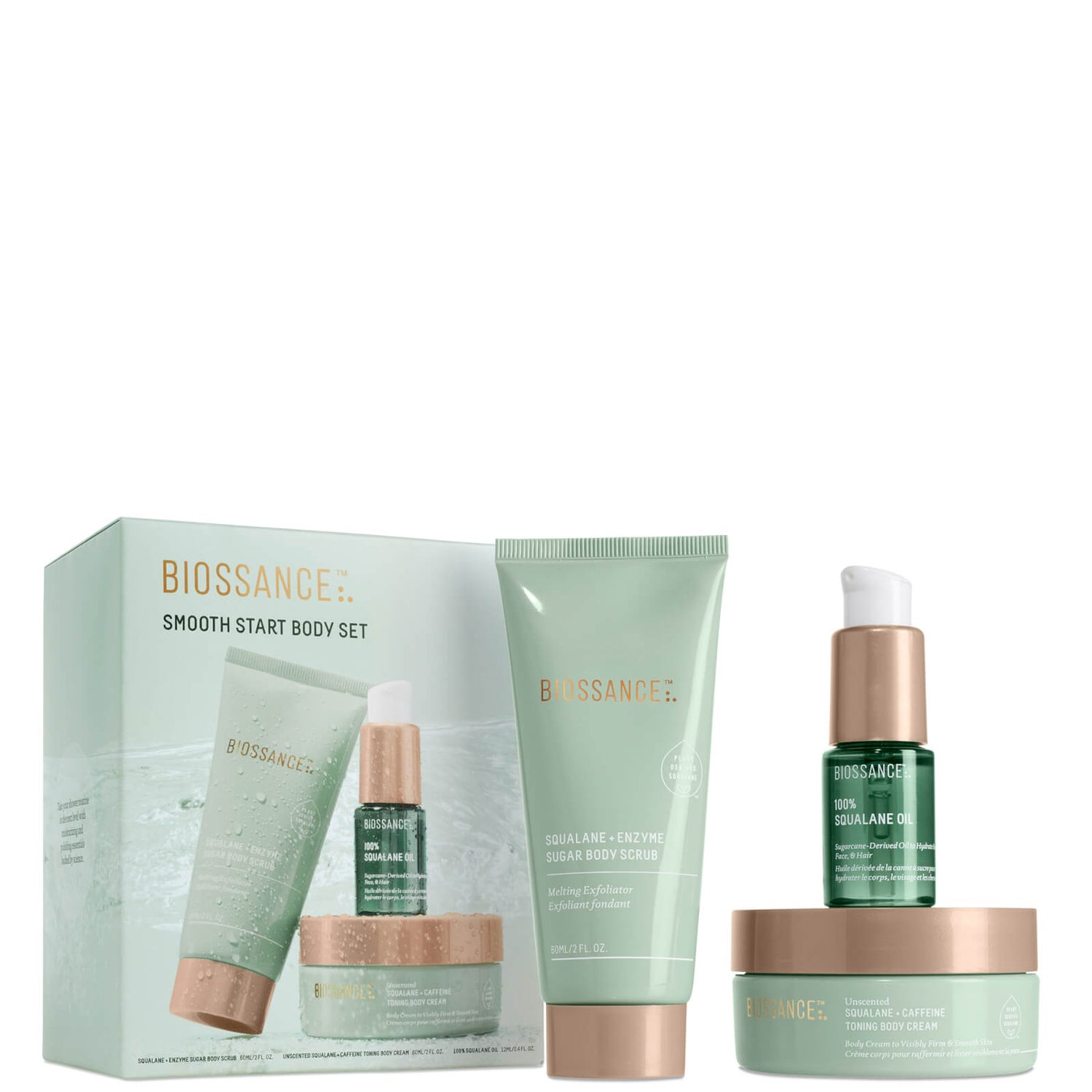 Biossance Smooth Start Body Set - lookfantastic