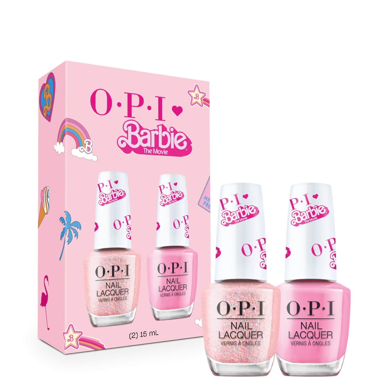 OPI Nail Lacquer OPI Barbie Duo Set - Best Day Ever! Feel The Magic ...