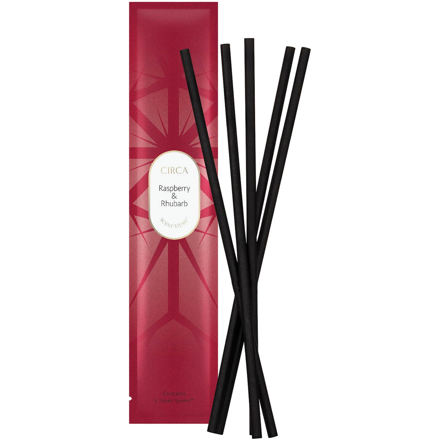 CIRCA Raspberry and Rhubarb 5 Replacement Scent Stems