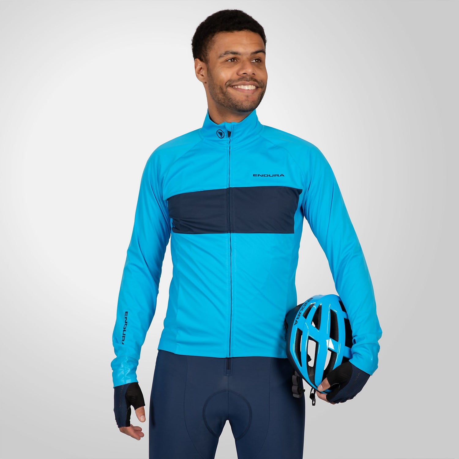 Men's FS260-Pro Jetstream L/S Jersey II - Ink Blue | Endura