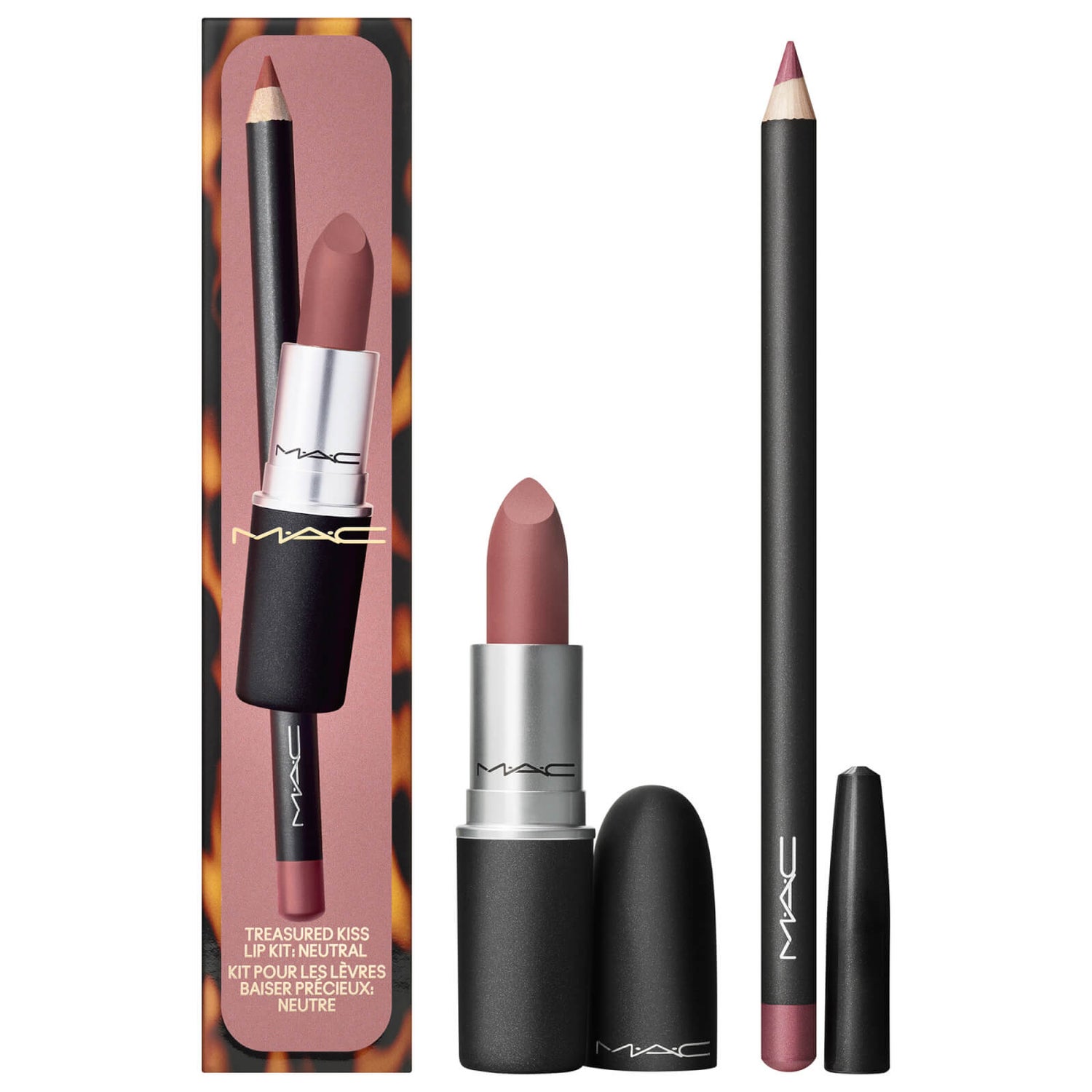 MAC Treasured Kiss Lip Kit - Neutral - Entrega GRÁTIS