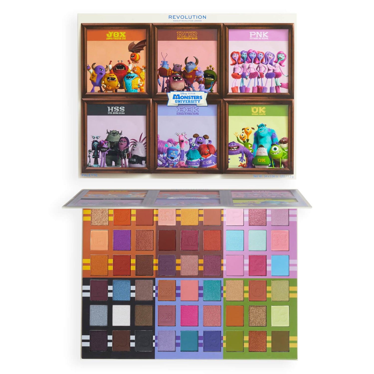 Monsters University Greek Alphabet