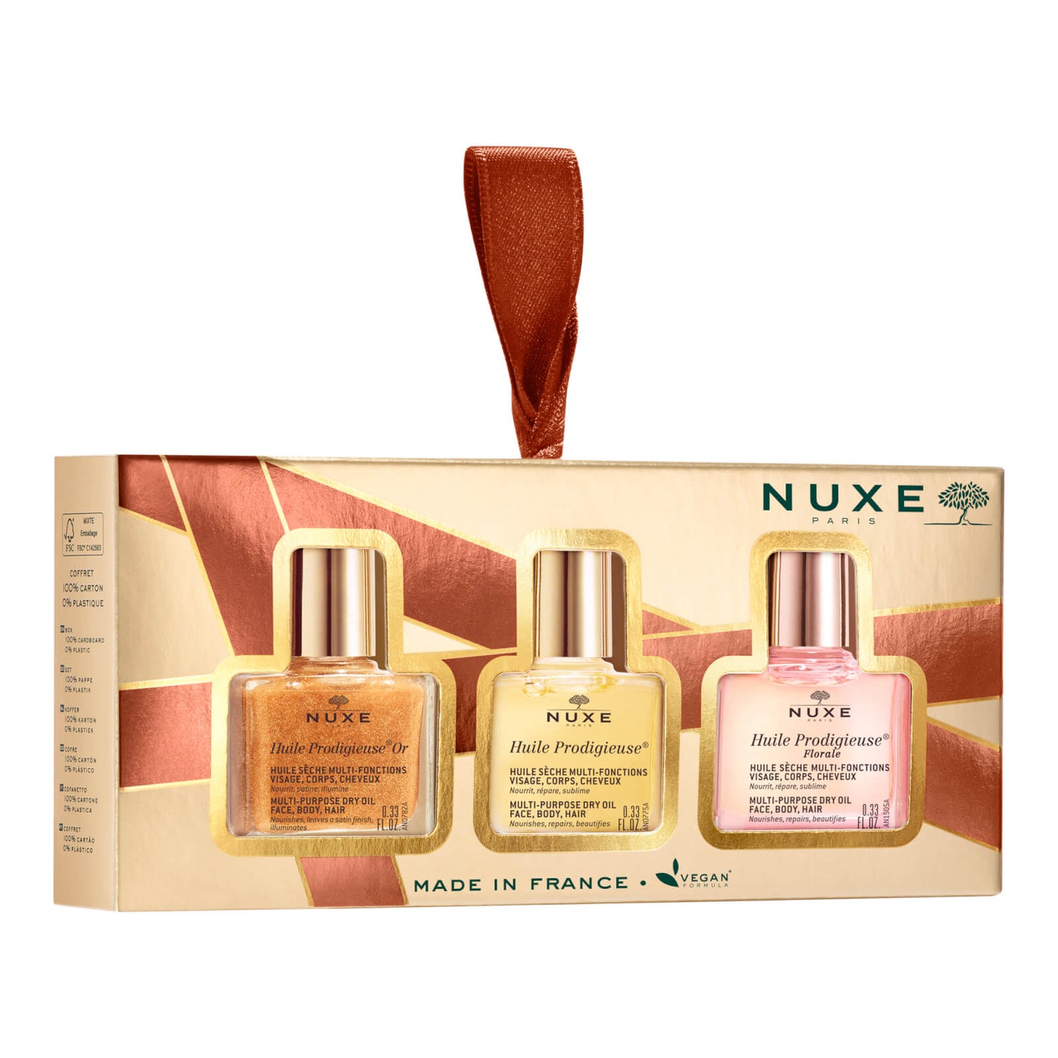 NUXE Huile Prodigieuse Mini Trio - Entrega GRÁTIS