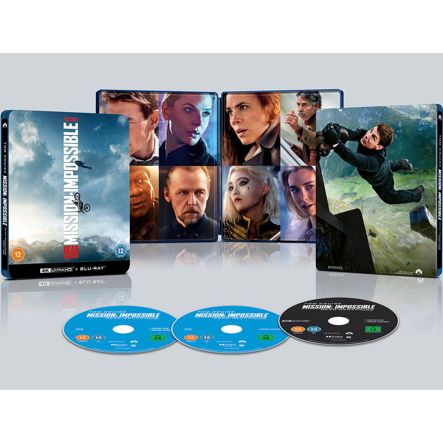 MISSION: IMPOSSIBLE DEAD RECKONING BIKE JUMP EDITION 4K ULTRA HD STEELBOOK (INCLUDES BLU-RAY) 4K ...