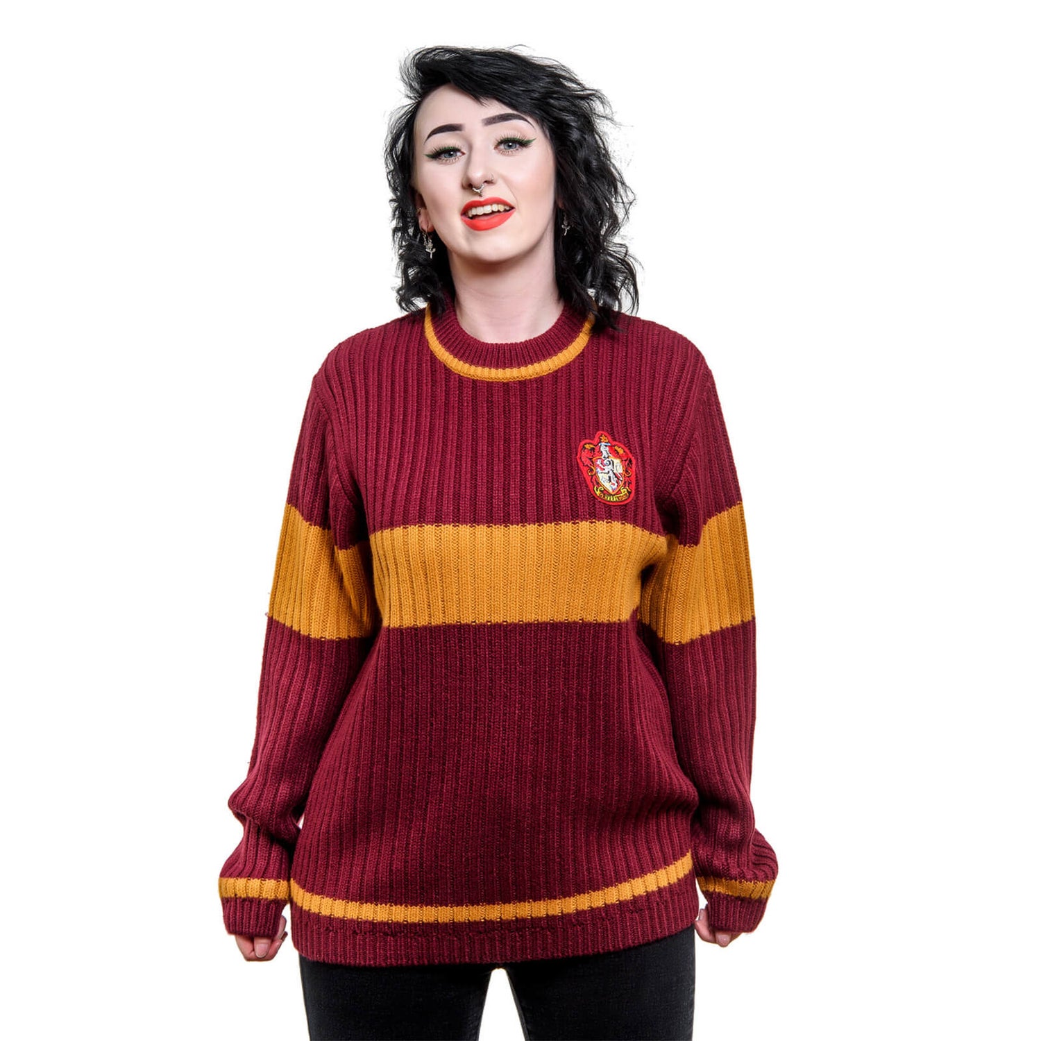 Harry Potter: Gryffindor Quidditch Jumper Merchandise - Zavvi US