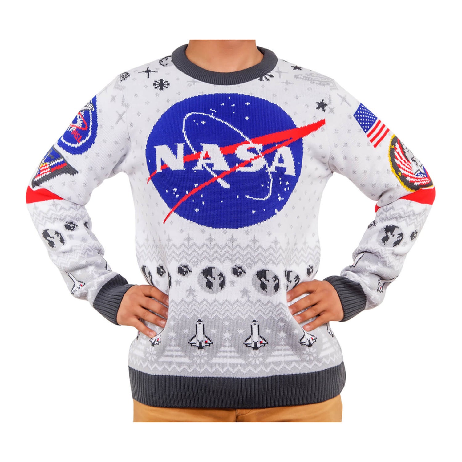 NASA Christmas Jumper Merchandise - Zavvi US