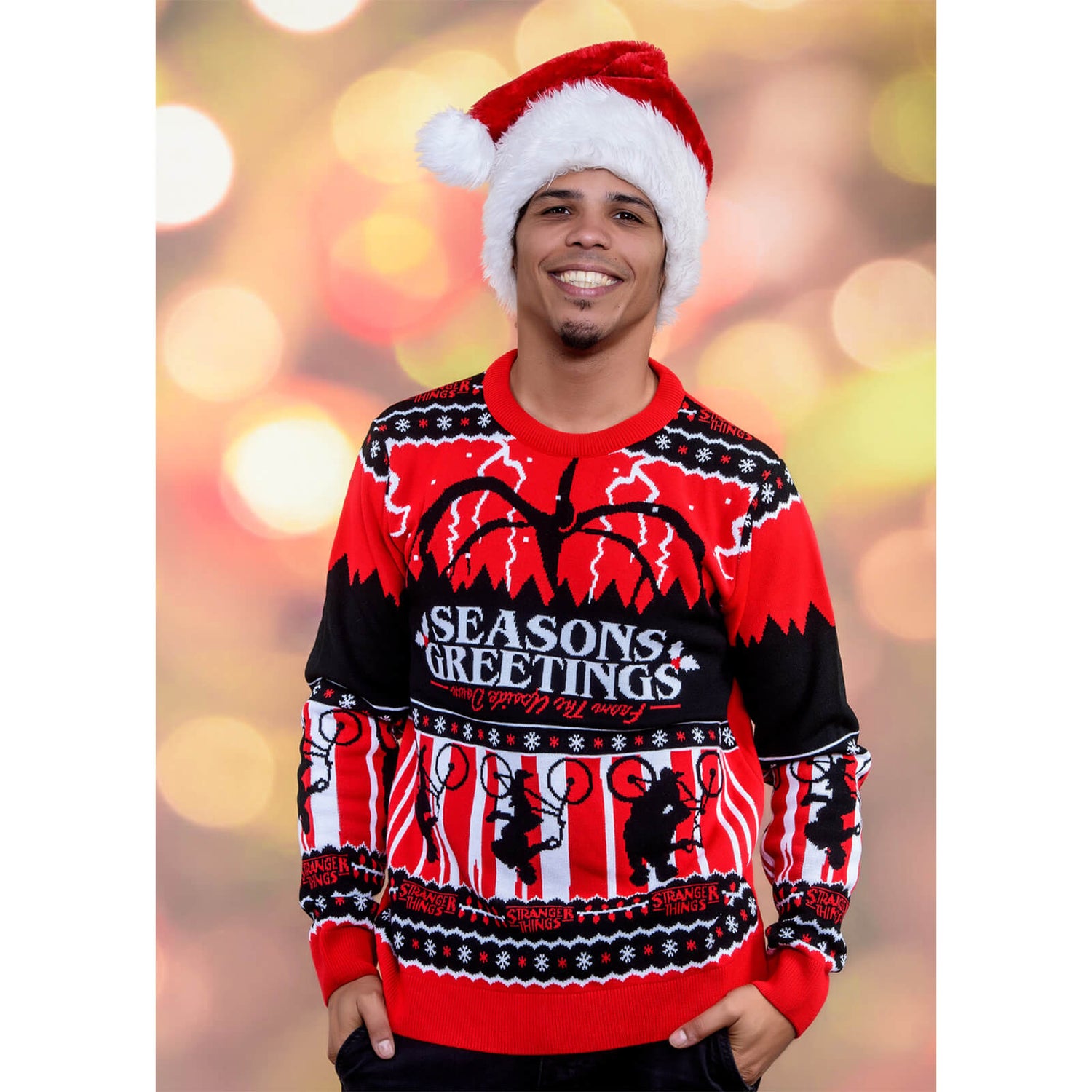 Stranger Things Christmas Jumper Merchandise - Zavvi UK