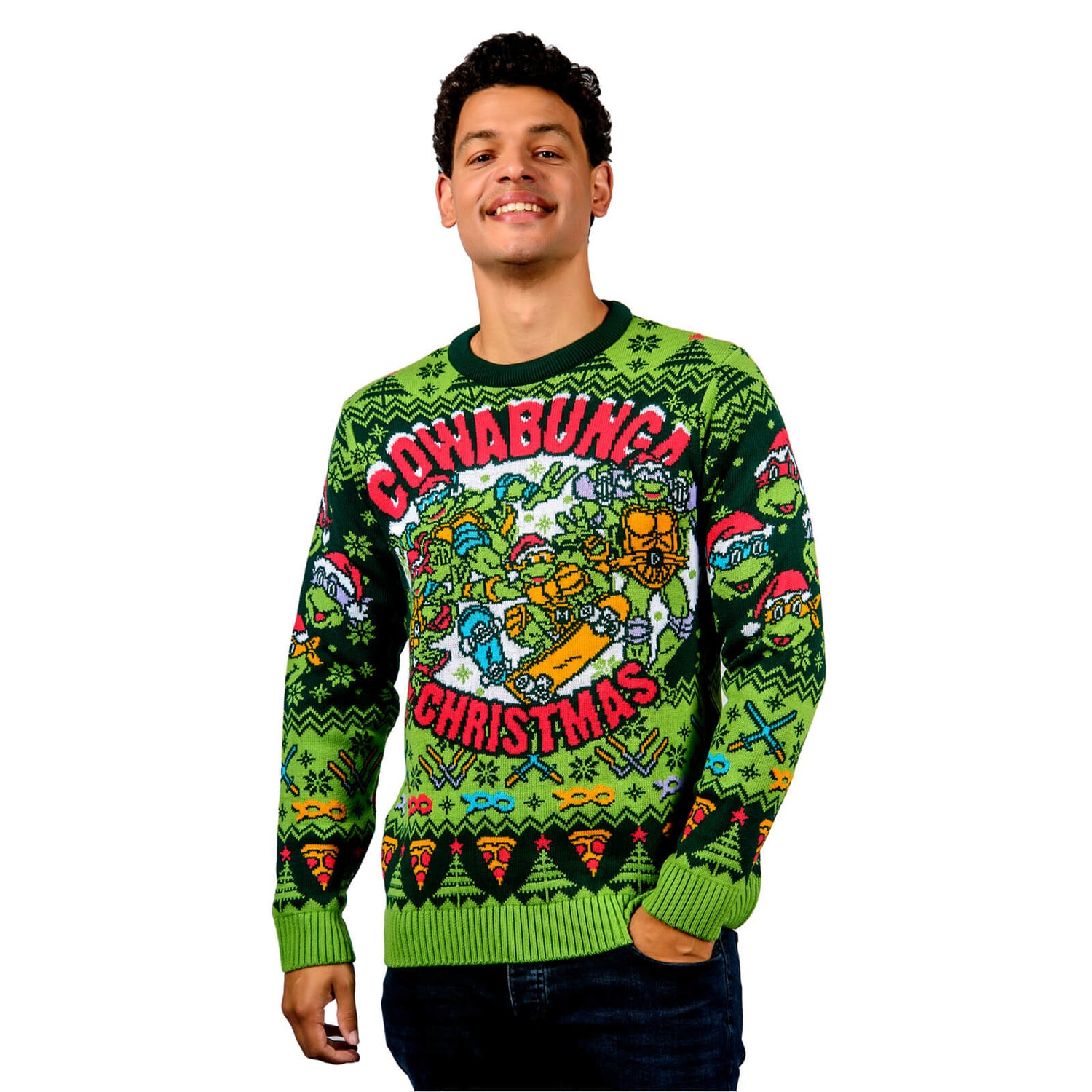 Teenage Mutant Ninja Turtles: Cowabunga Christmas Jumper Merchandise ...