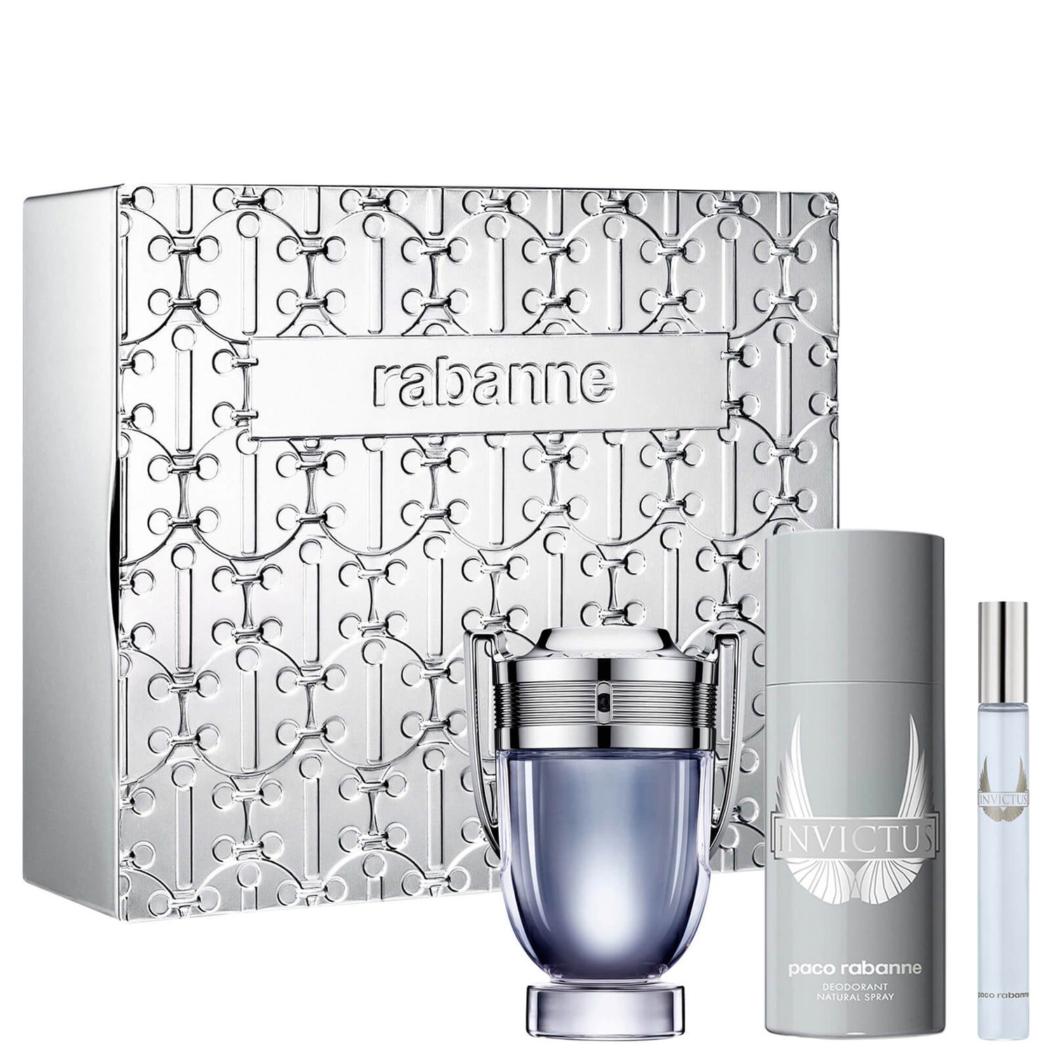 Paco Rabanne Invictus Eau de Toilette 100ml Gift Set - Entrega GRÁTIS