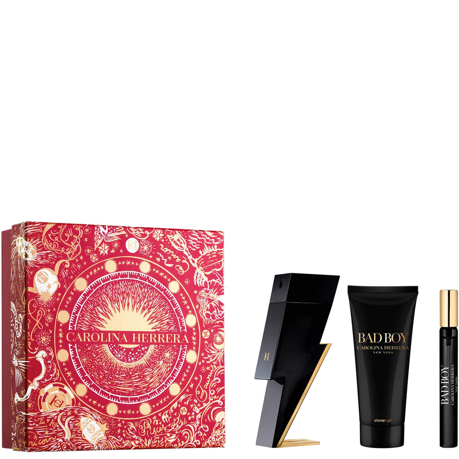 Carolina Herrera Bad Boy Eau de Toilette 100ml Gift Set - Entrega GRÁTIS