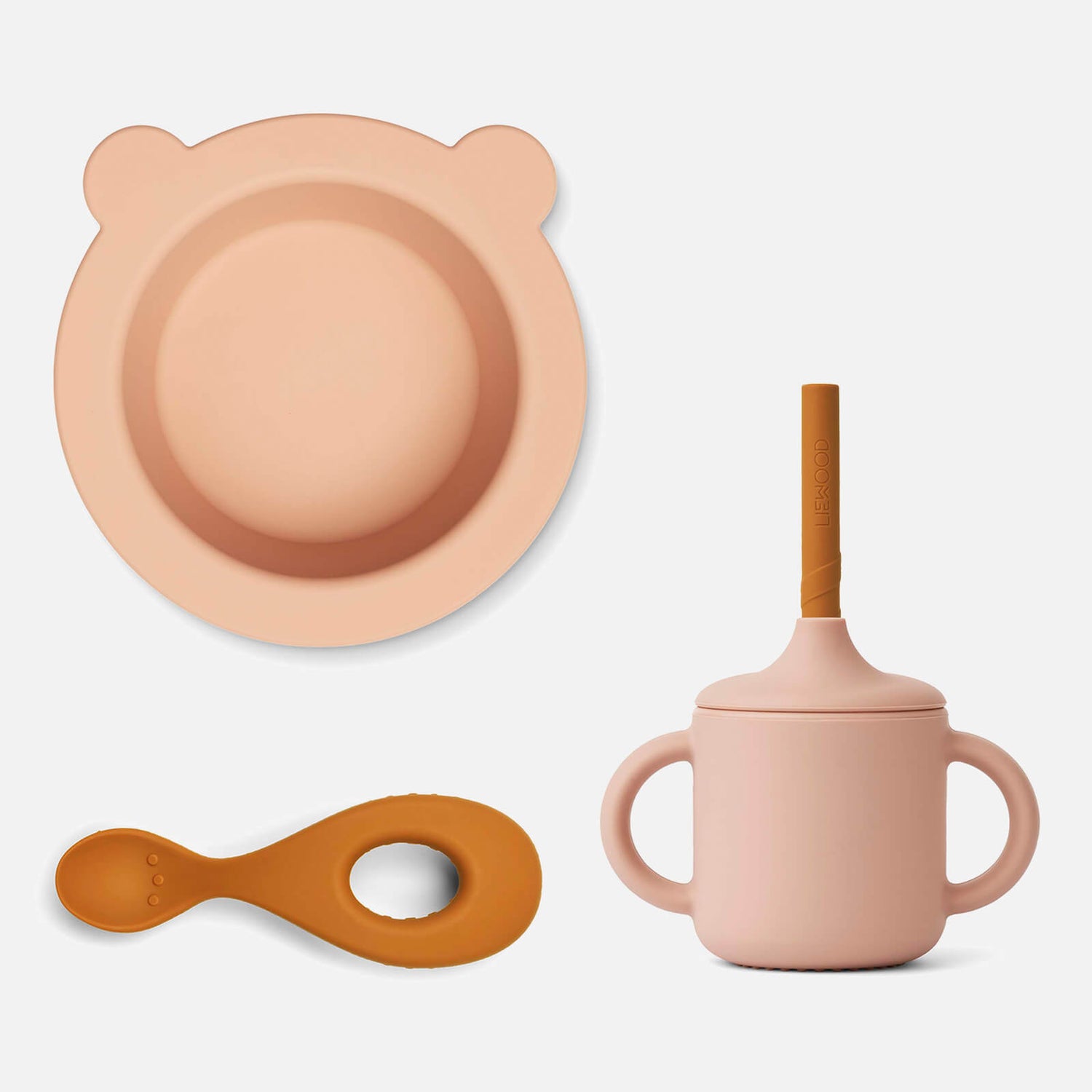 Liewood Kali Baby Feeding Set - Rose Multi Mix | TheHut.com