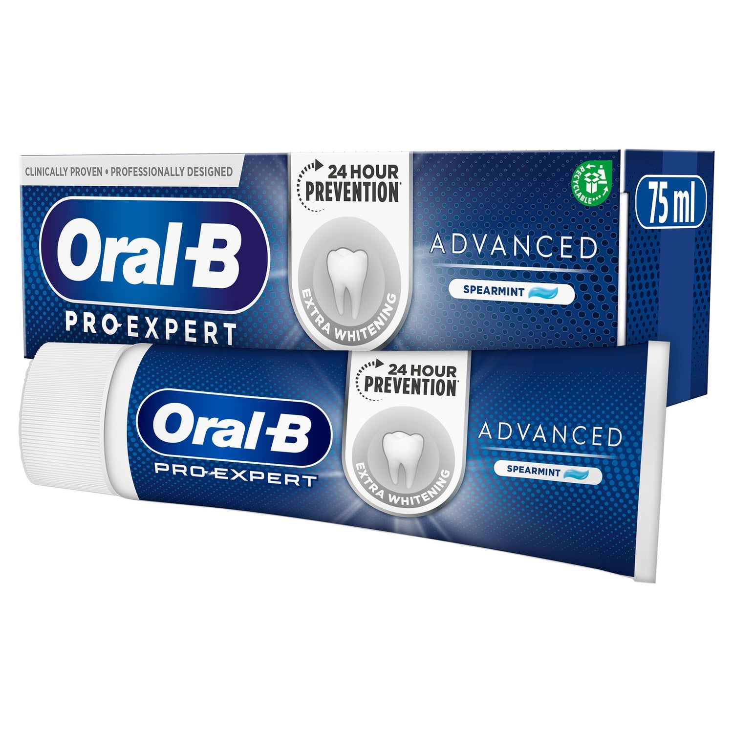 Oral B Pro Expert Advanced Science Extra Whitening 75ml | Oral-B UK