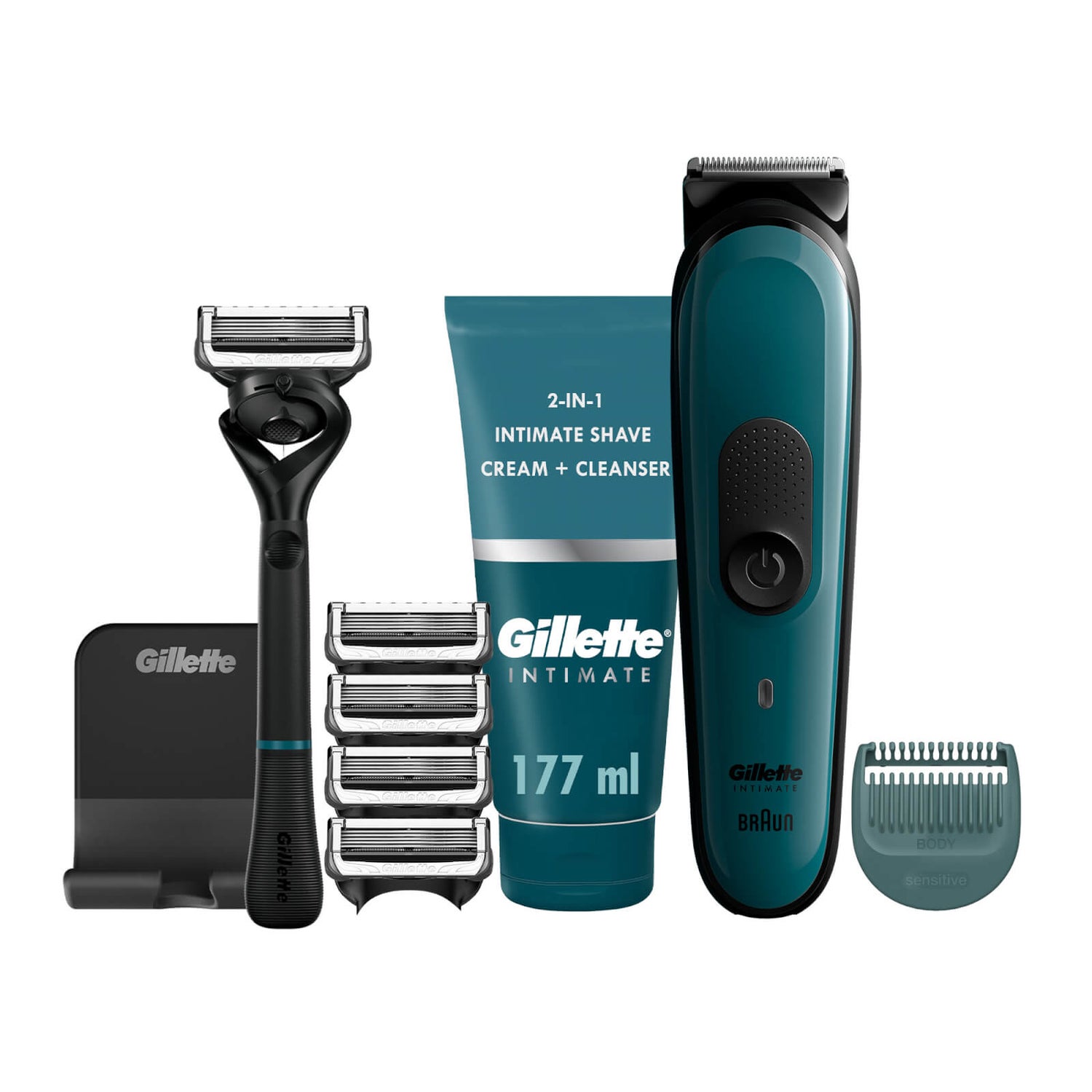Gillette Intimate Shaving Kit