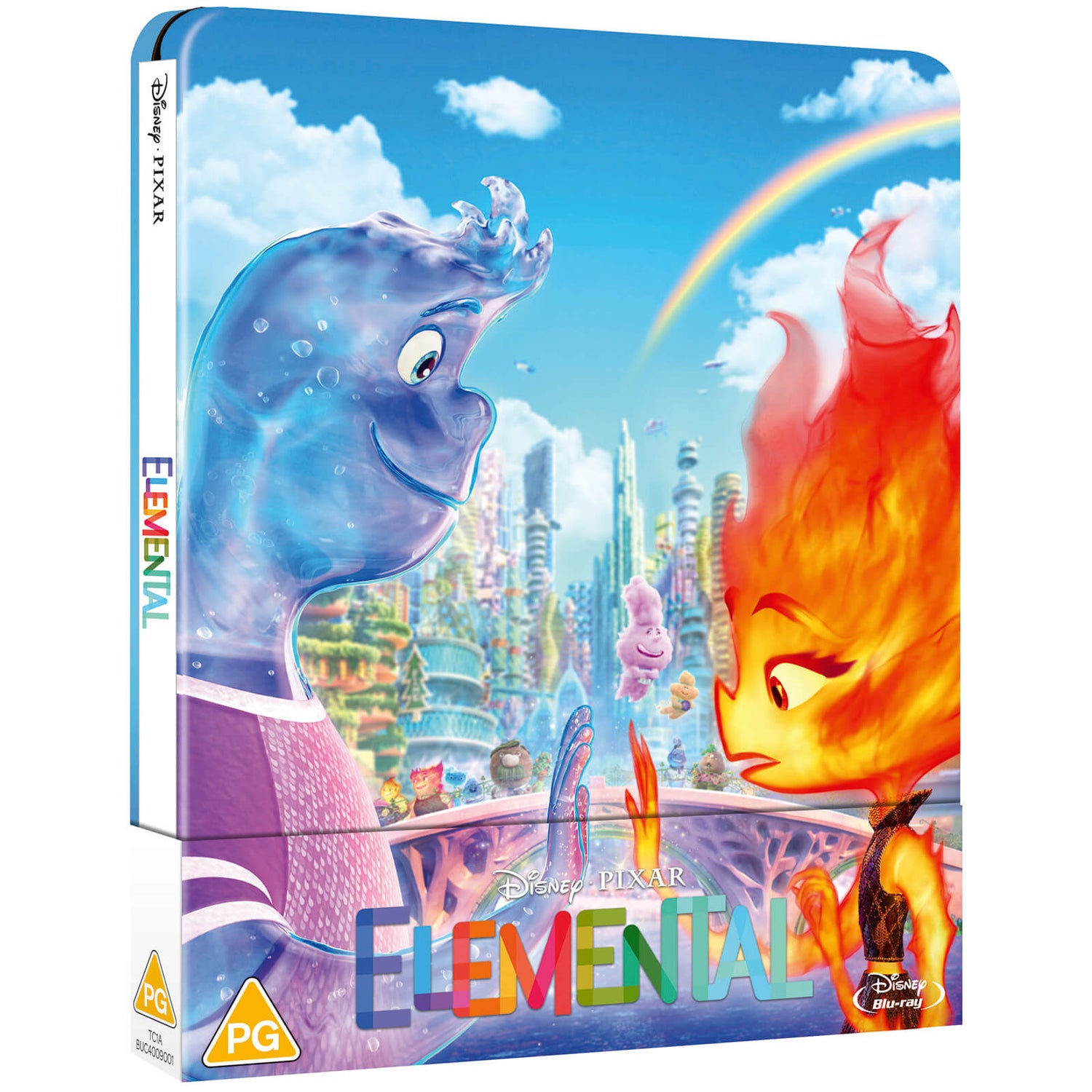 Disney Pixar's Elemental Blu-ray Steelbook Blu-ray | Zavvi Australia
