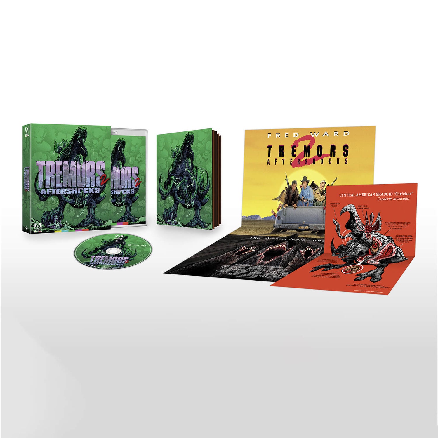 Tremors 2: Aftershocks Limited Edition Blu-ray Blu-ray - Zavvi US