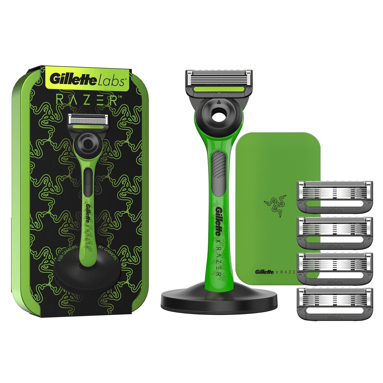 Gillette Labs Razer Razor Limited Edition – With Travel Case & 4 Blade ...