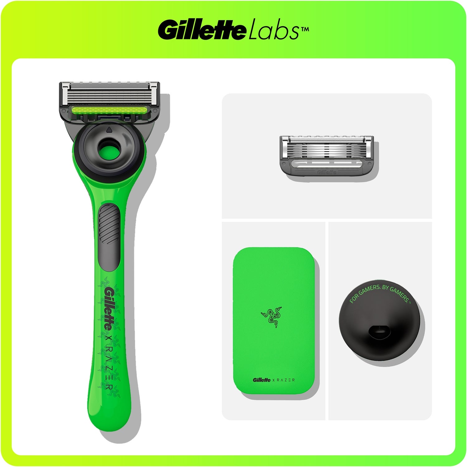Gillette Labs Razer Razor Limited Edition with 1 razor Blade & Case ...