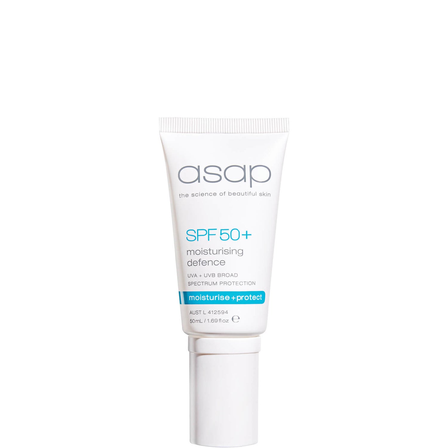 asap SPF50+ Moisturising Defence Cream 50ml - Entrega GRÁTIS