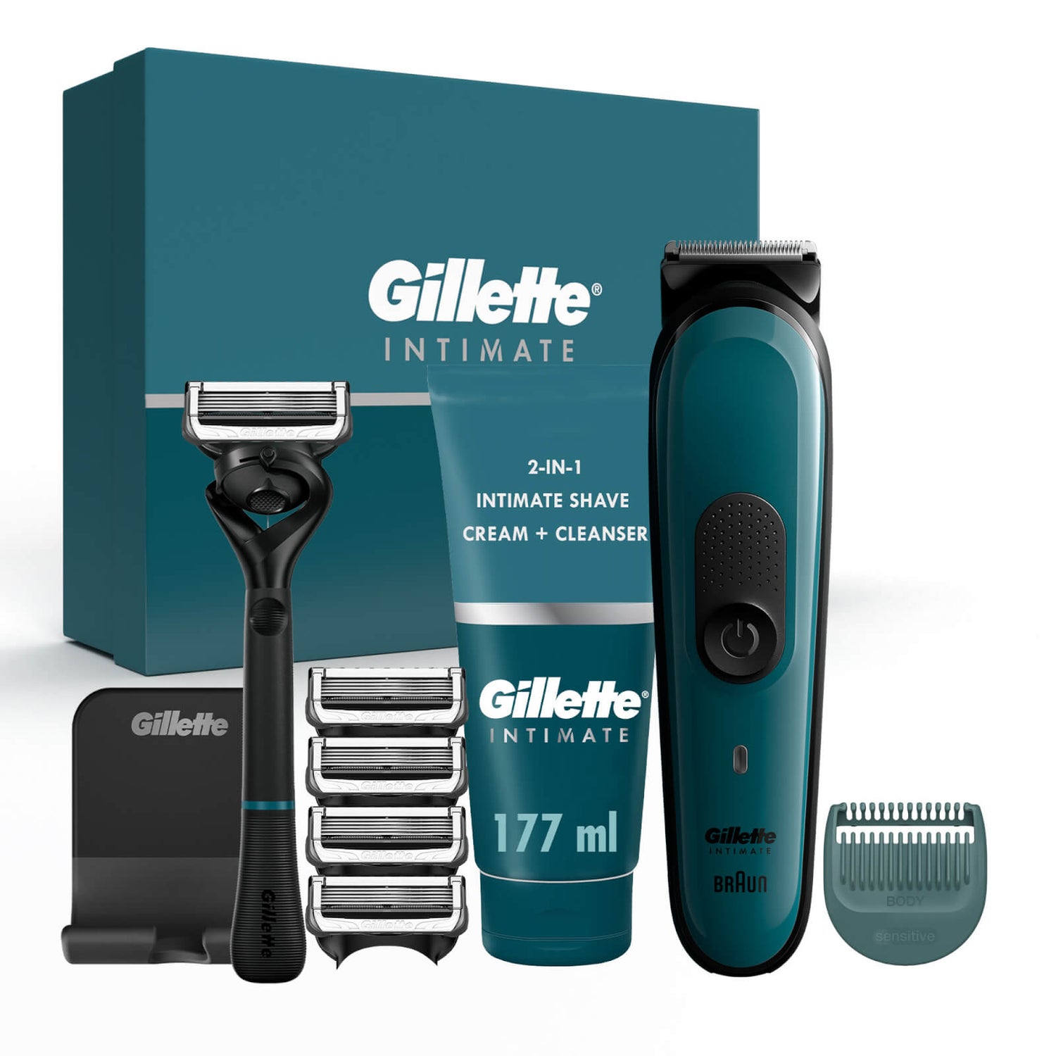 Gillette Intimate Shaving T Set Gillette Uk