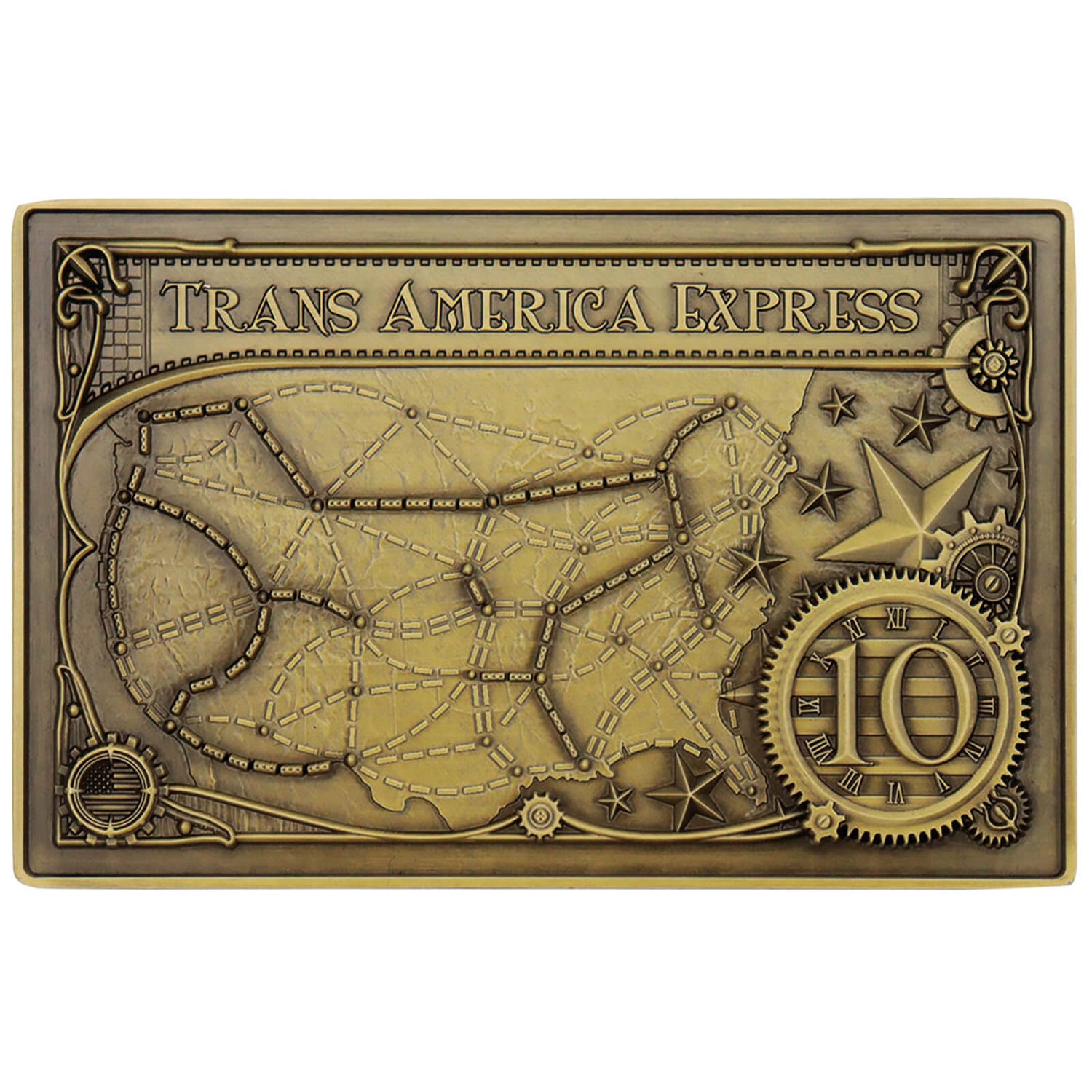 Ticket to Ride Trans America Express Ingot By Fanattik Merchandise ...