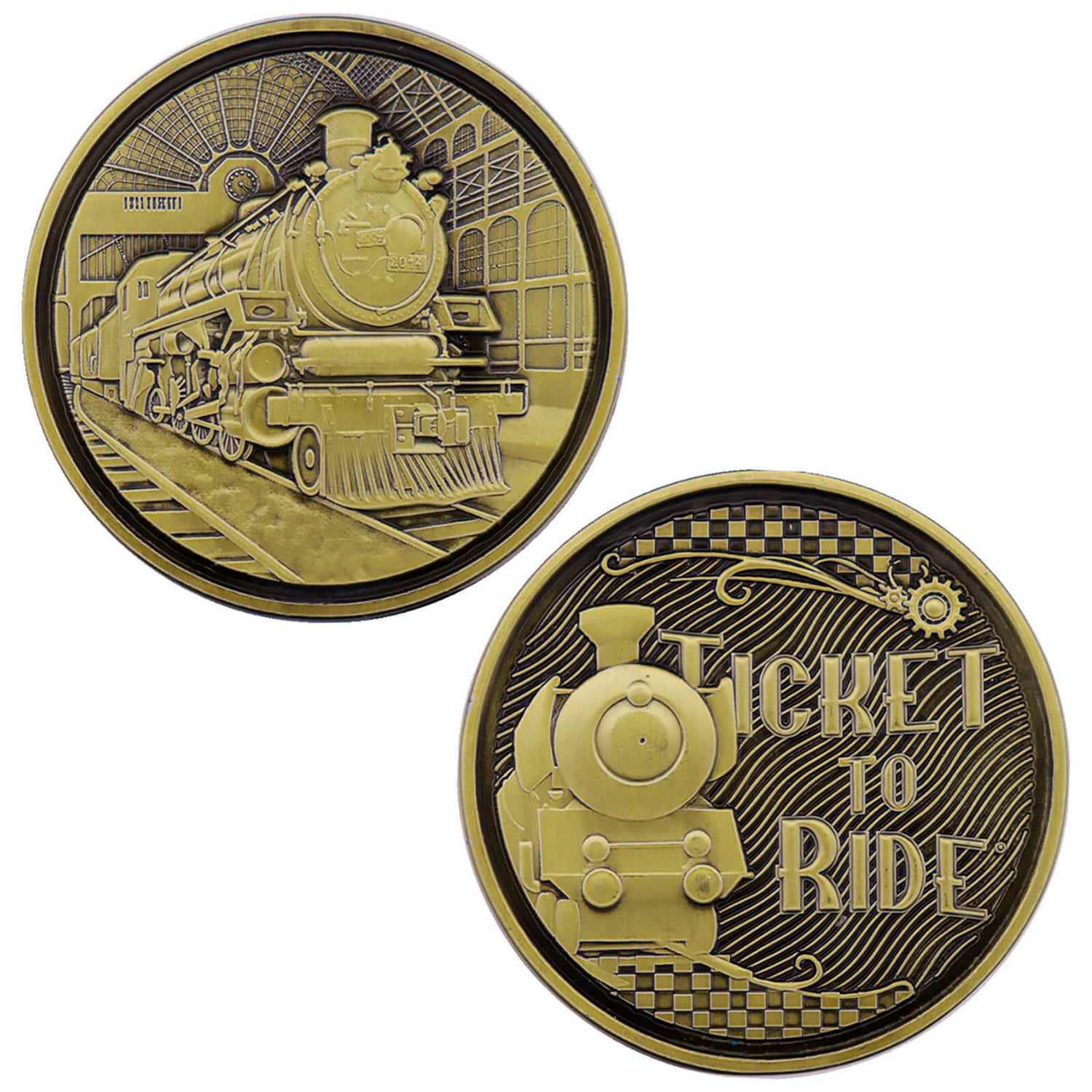 Ticket to Ride Limited Edition Collectible Train Coin by Fanattik ...