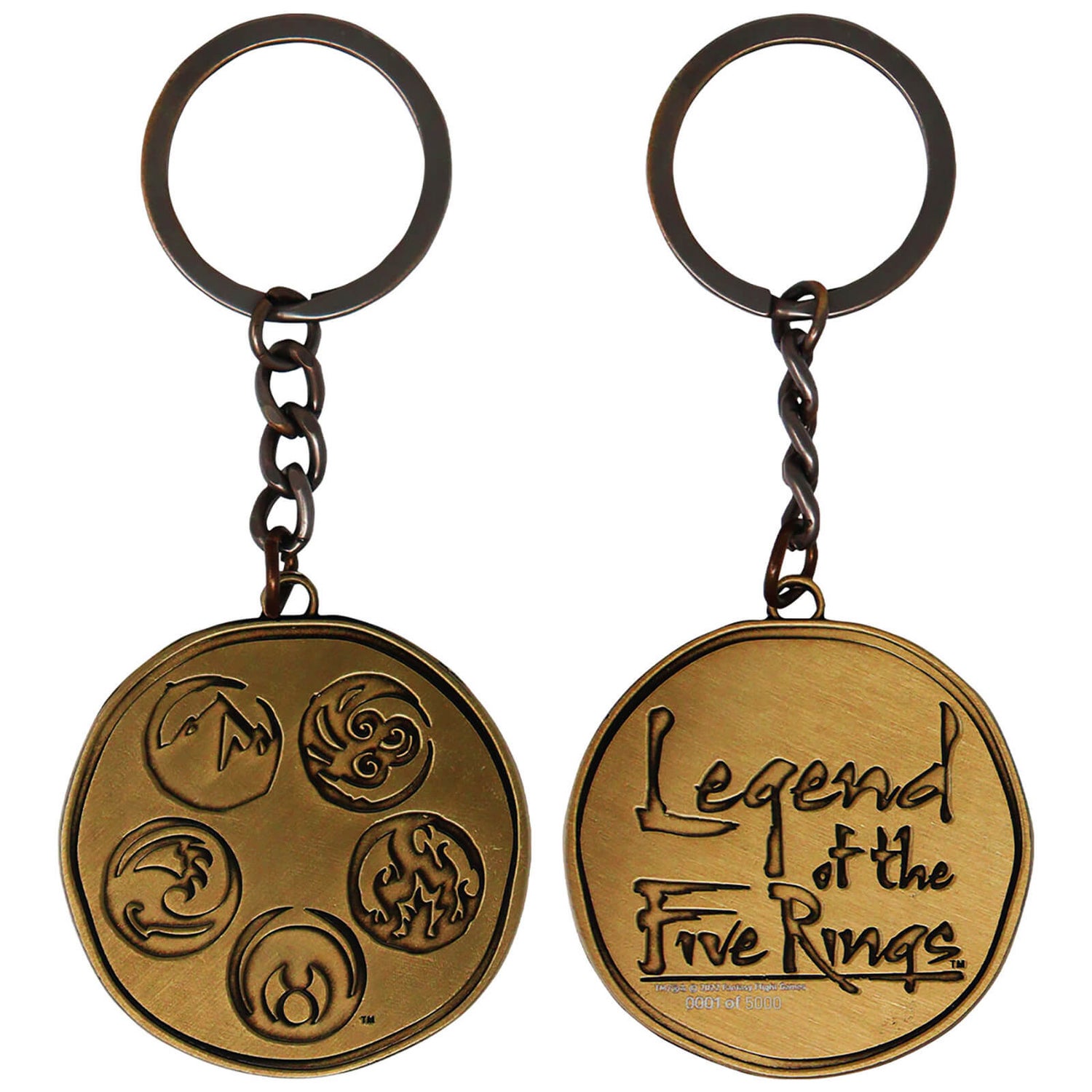 Legend of the Five Rings Limited Edition Key Ring by Fanattik ...
