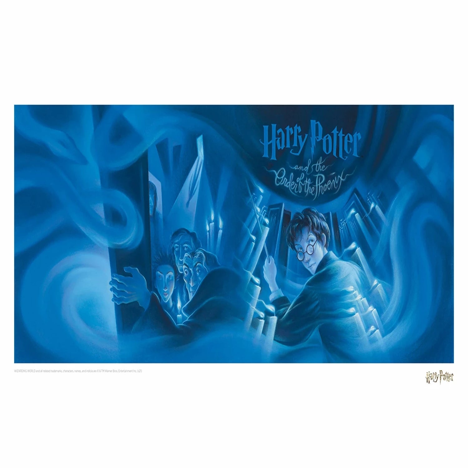 Harry Potter & the Order of the Phoenix Book Cover Artwork Limited ...