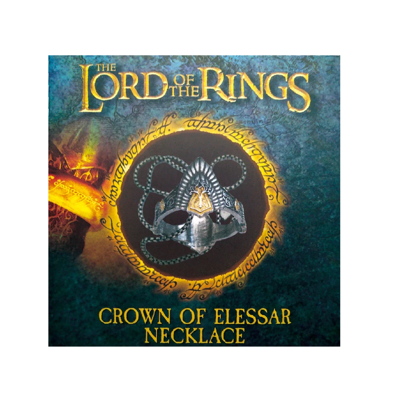The Lord of the Rings Limited Edition Replica Crown of Elessar Necklace ...