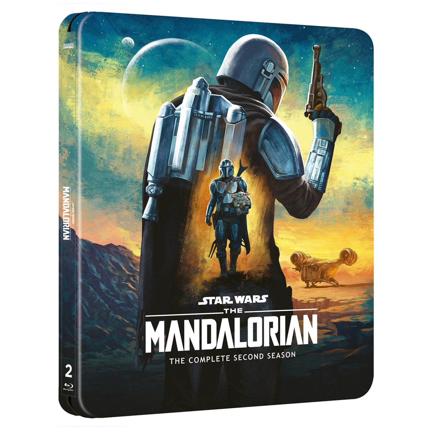 Mandalorian Season 2 4K Ultra HD SteelBook Includes Artcards (Disney+ ...