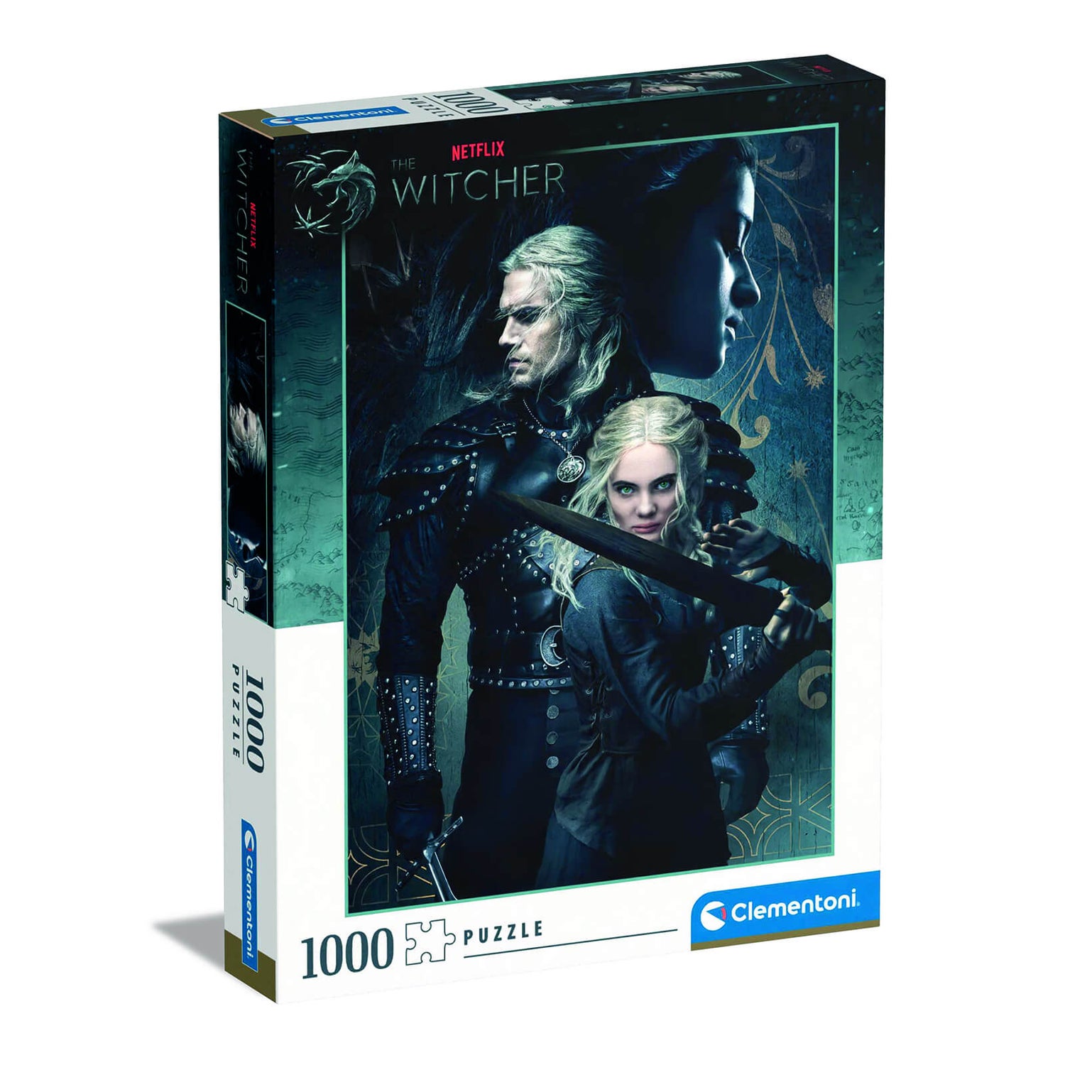 Clementoni The Witcher 1000 Piece Jigsaw Puzzle Toys - Zavvi UK