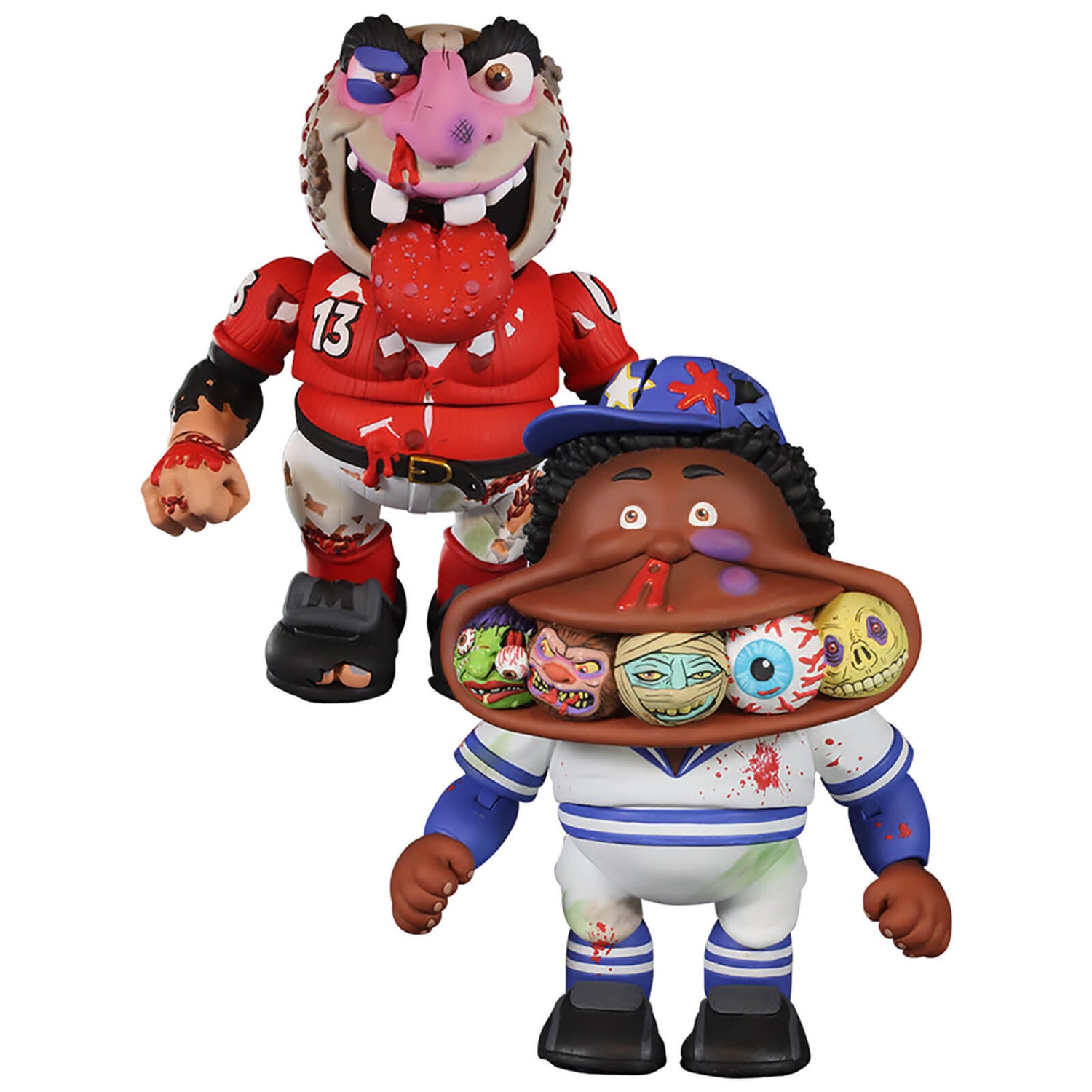 Madballs vs GPK - Mouth Phil vs Screamin' Meemie Action Figures ...