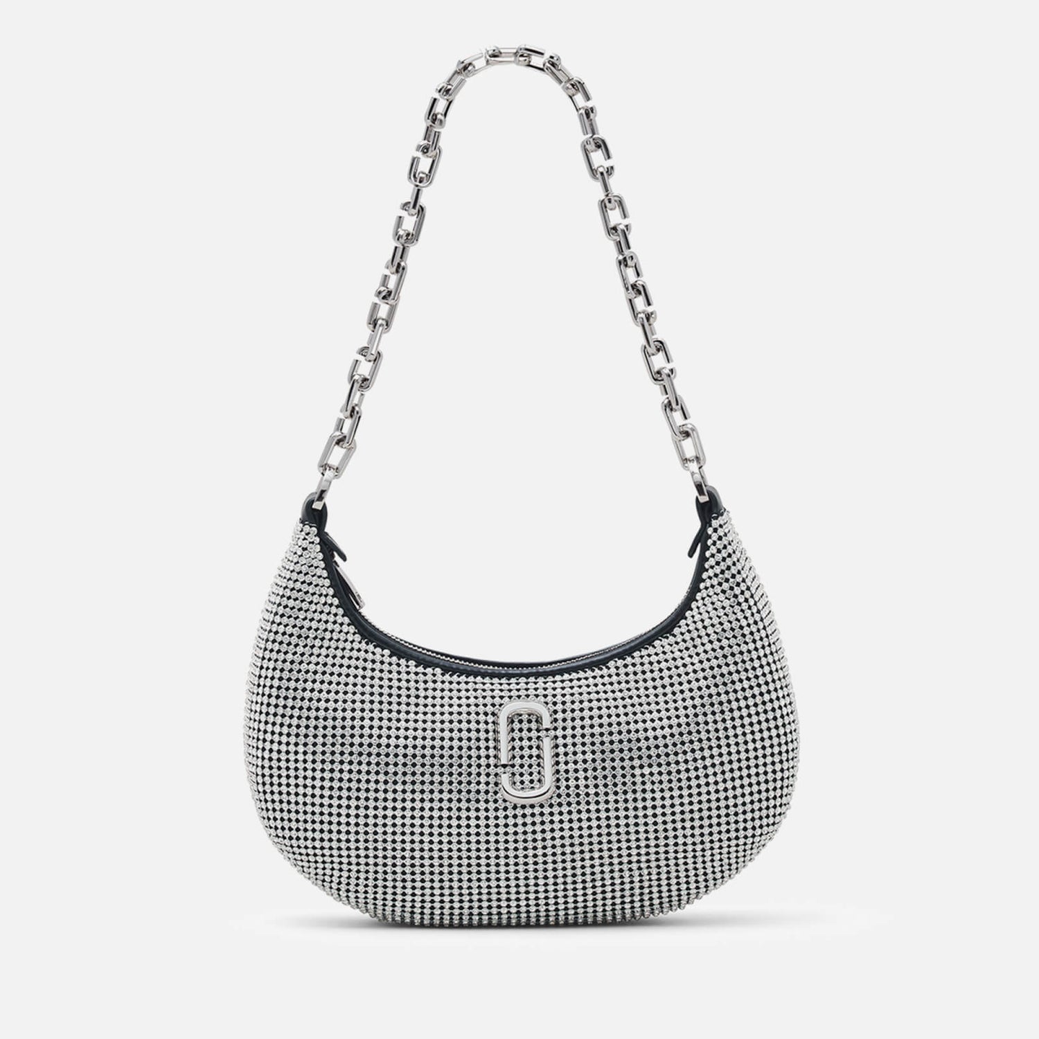 Marc Jacobs The Small Curve Rhinestone J Marc Shoulder Bag | 免邮