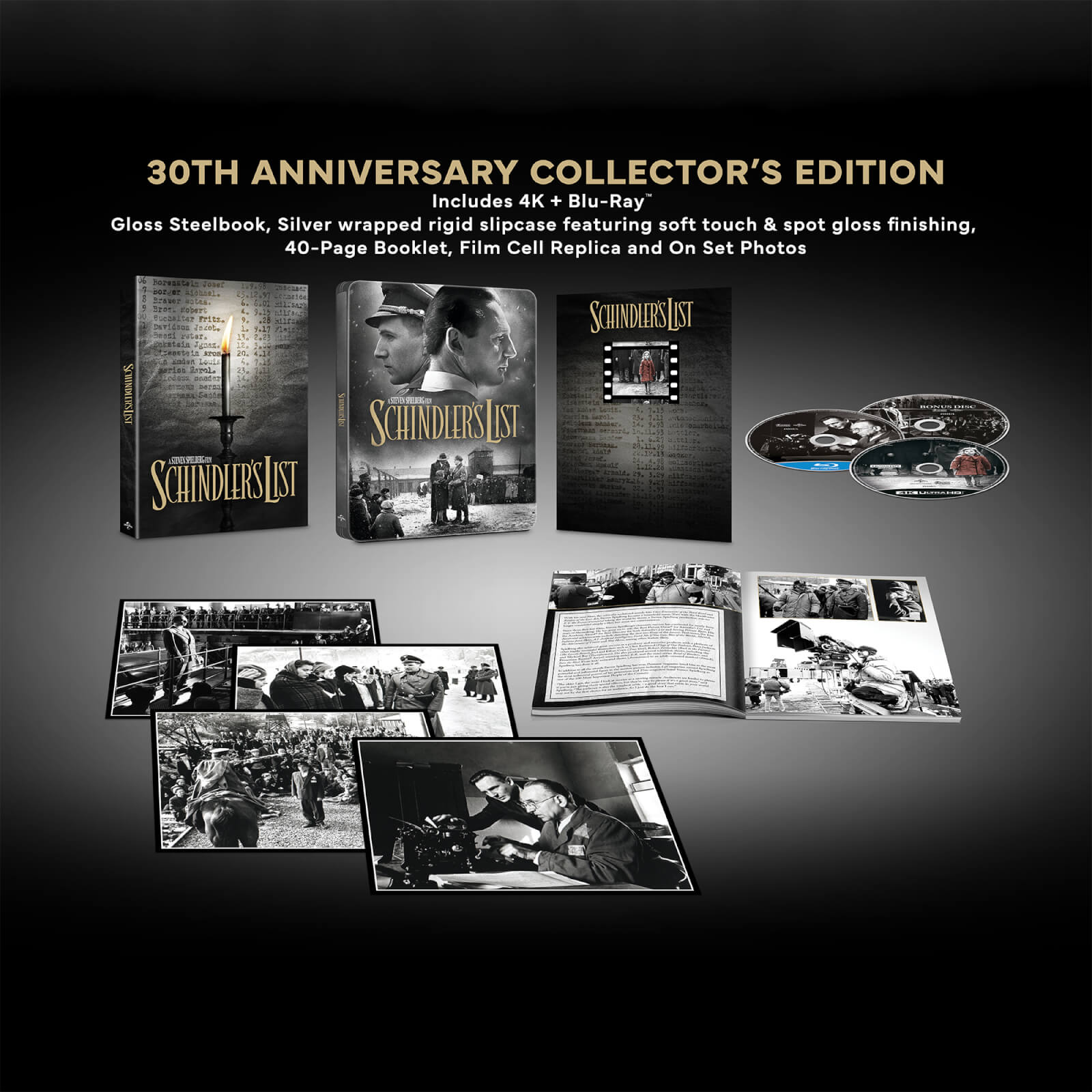 Schendlers List Schindler's List 4K Blu Ray (Best Buy Exclusive
