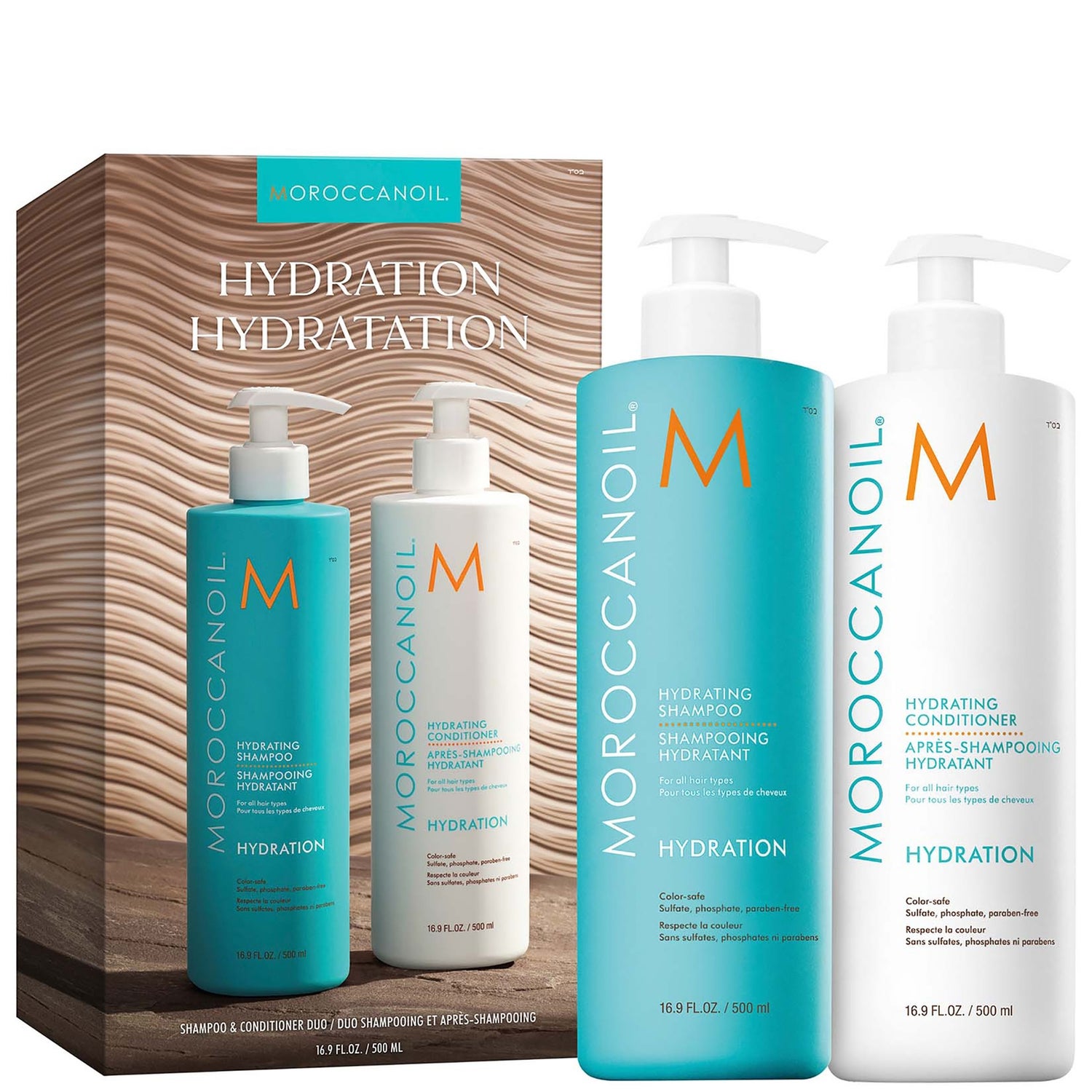 Moroccanoil Hydrating Shampoo and Conditioner Duo 2 x 500ml ...