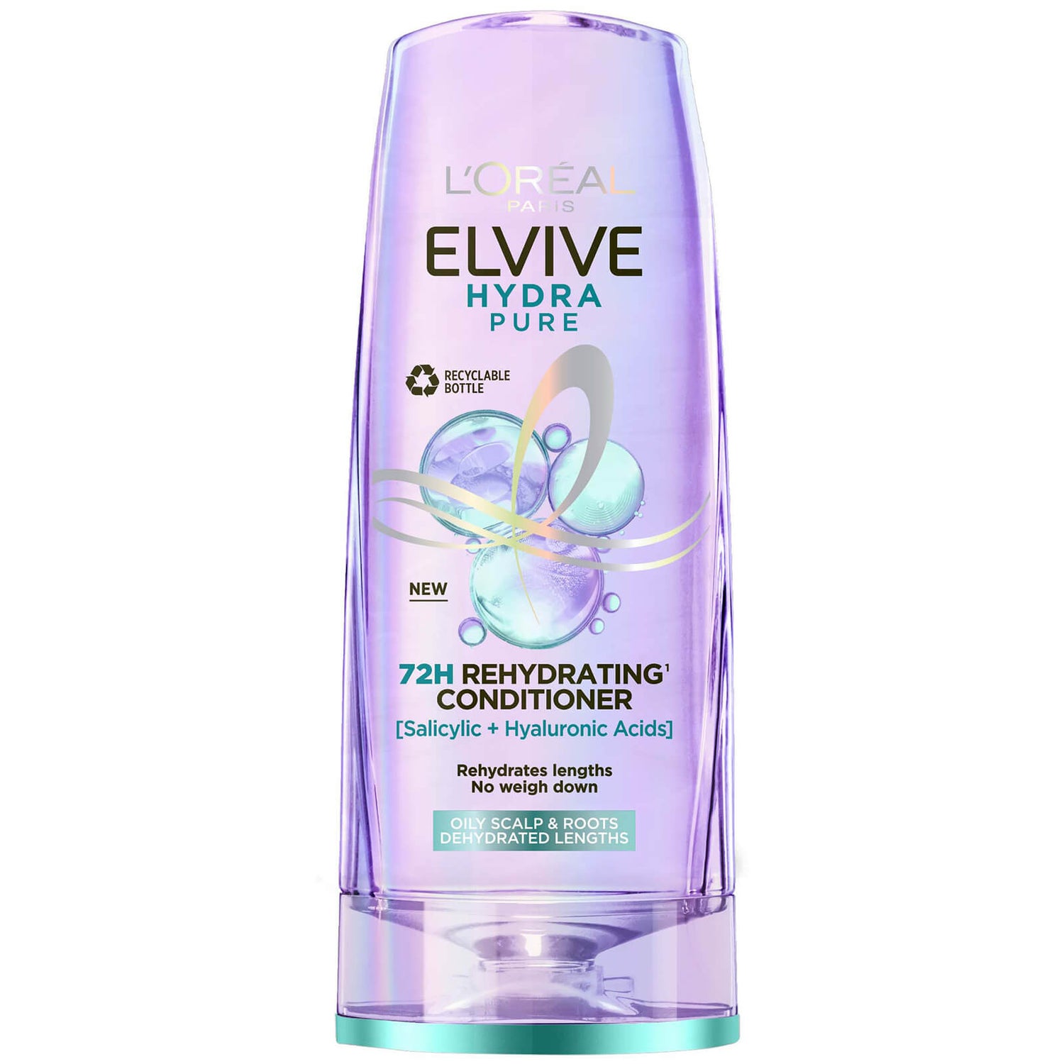 L'Oréal Paris Elvive Hydra Pure 72h Rehydrating Conditioner with ...