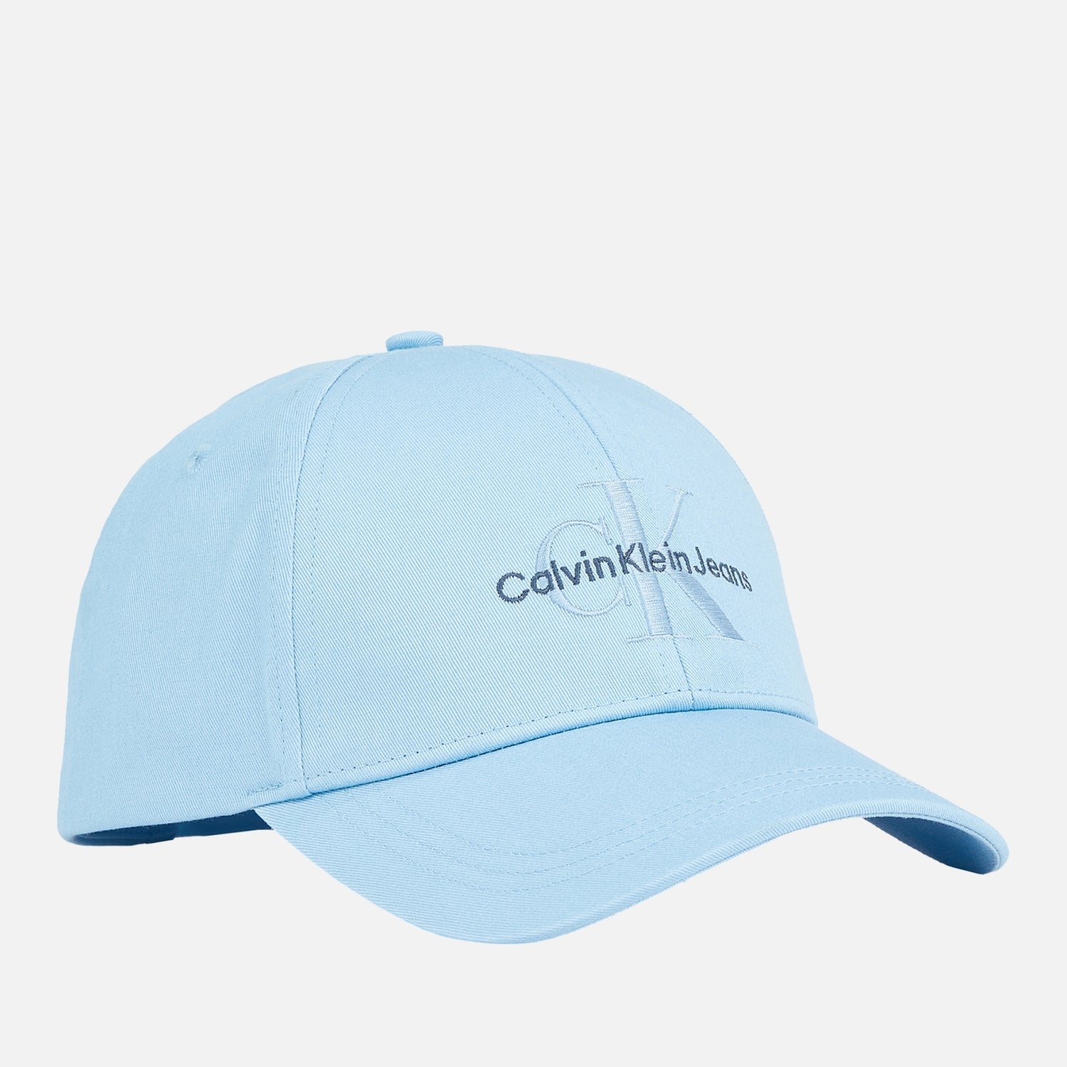 Calvin Klein Jeans Logo-Embroidered Cotton-Twill Cap | 免邮
