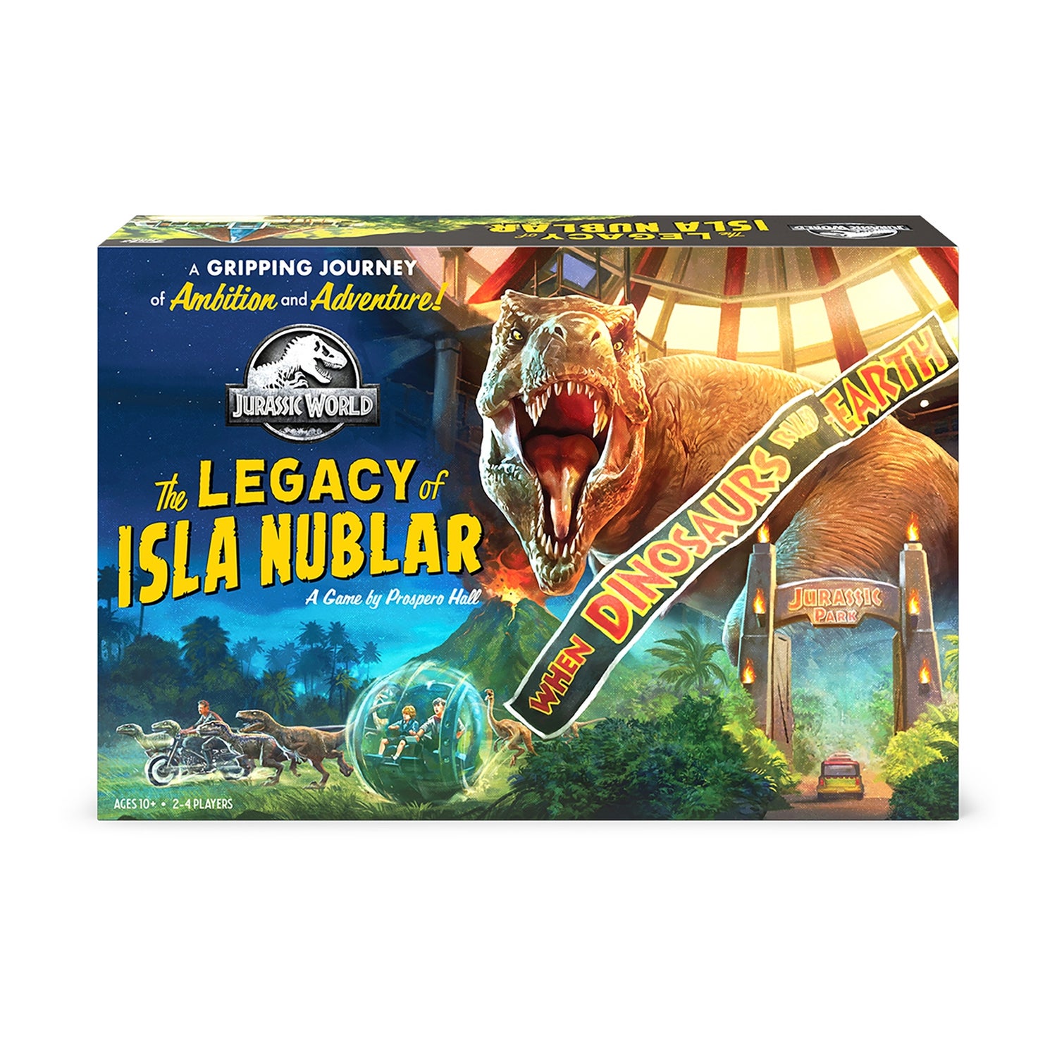 Jurassic World - The Legacy of Isla Nublar Board Game Toys - Zavvi UK