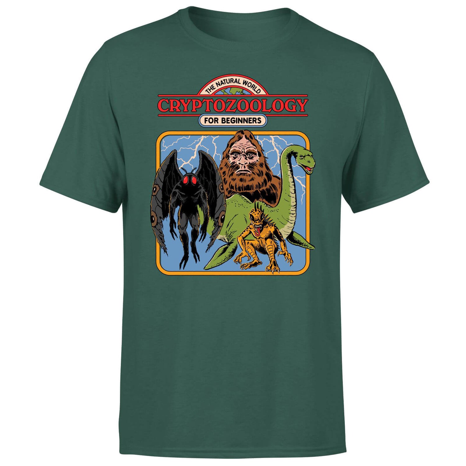 Steven Rhodes Cryptozoology For Beginners Unisex T-Shirt - Green Clothing - Zavvi US