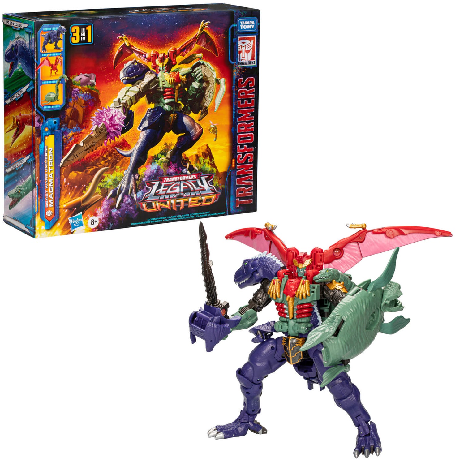 Hasbro Transformers Legacy United Commander Beast Wars Universe ...