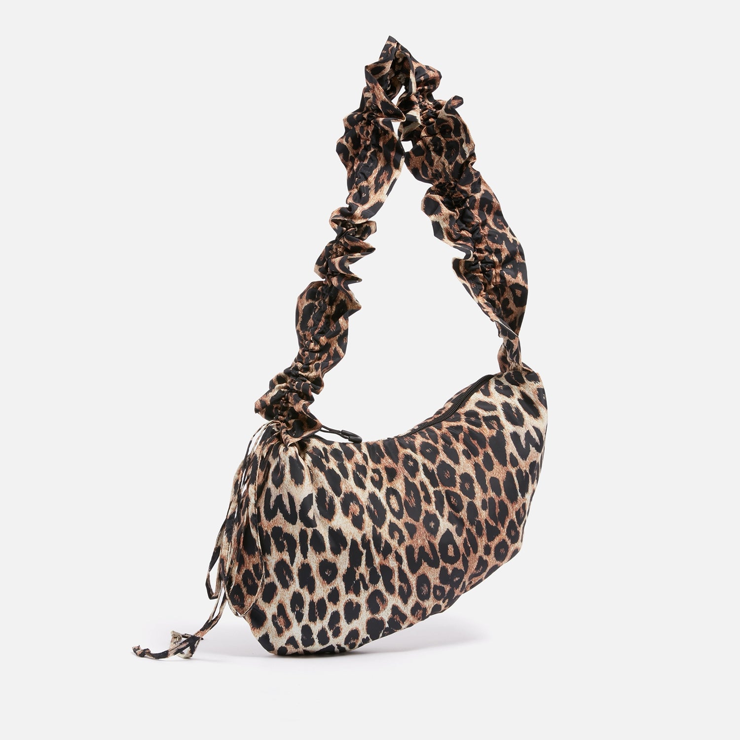 Damson Madder Kidney Leopard-Print Shell Bag | TheHut.de