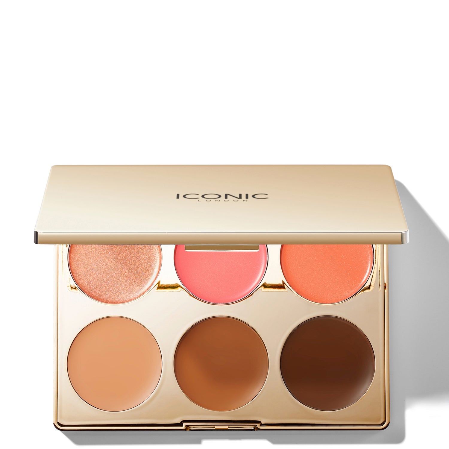 ICONIC London Multi-Use Cream Blush, Bronze and Highlight Palette ...