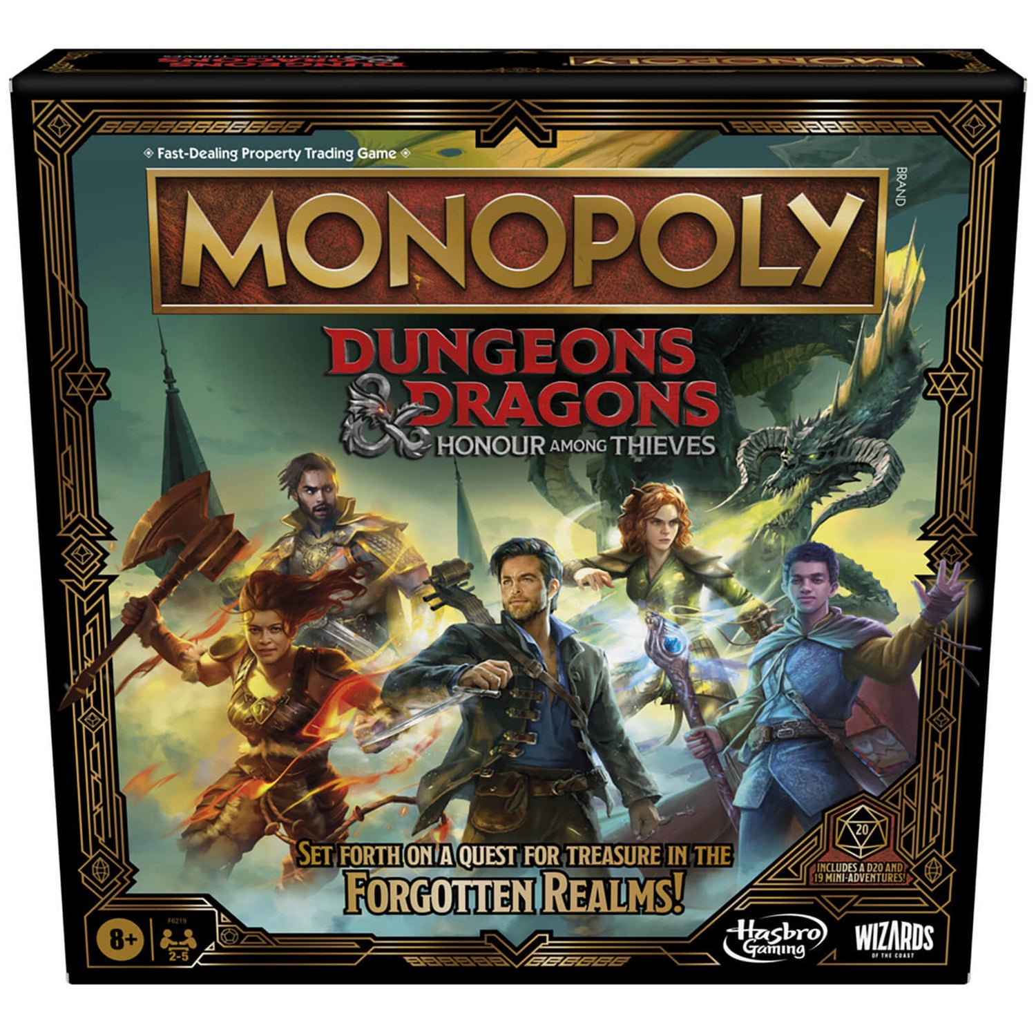 Monopoly Dungeons & Dragons: Honour Among Thieves Board Game Merchandise - Zavvi UK