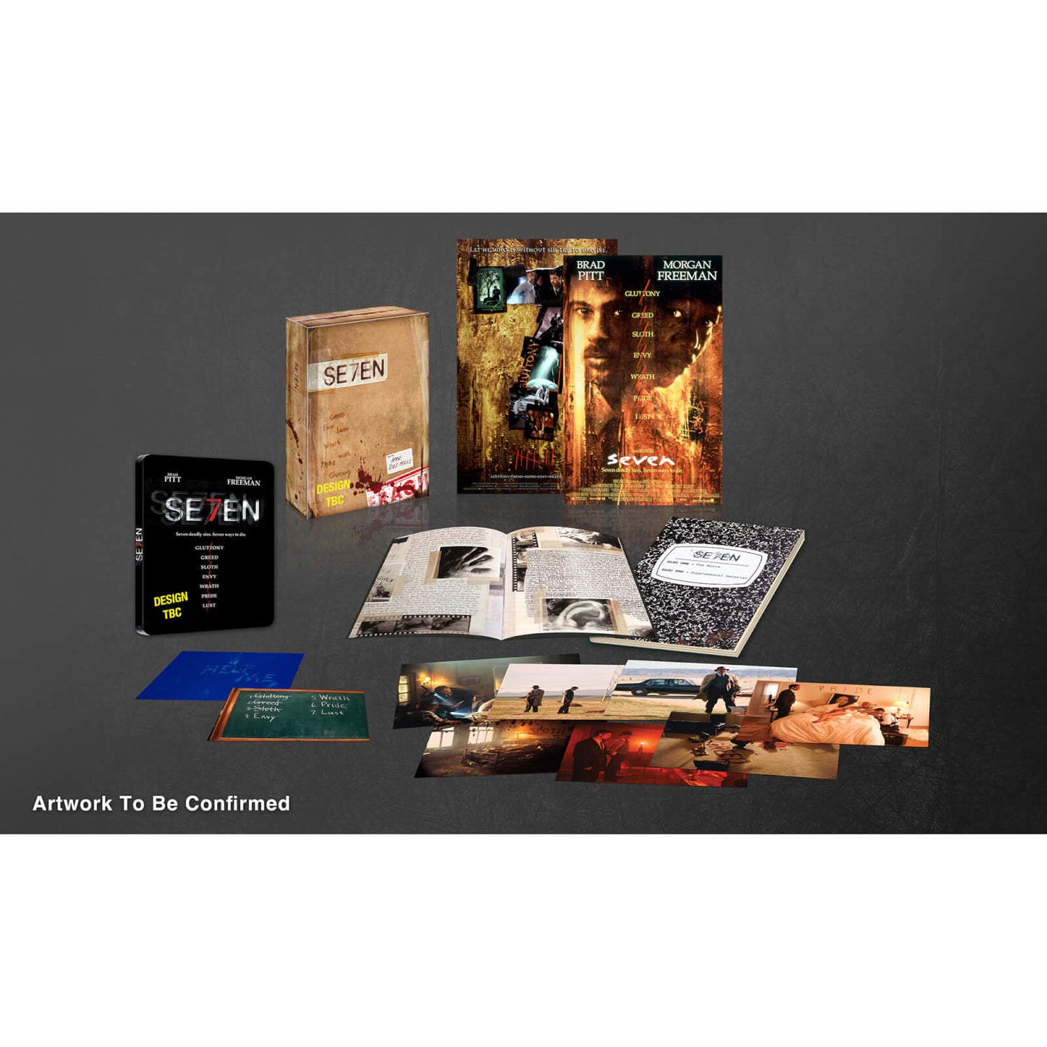 Se7en Ultimate Collector's Edition 4K Ultra HD Steelbook 4K - Zavvi UK