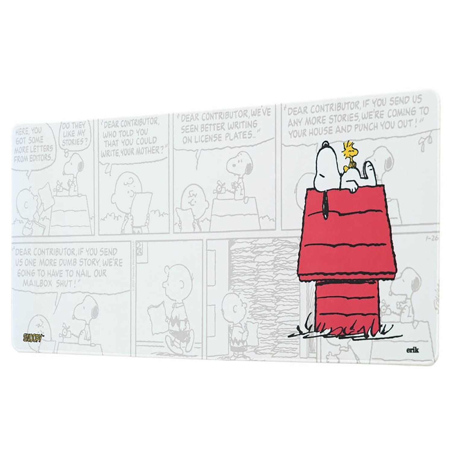 Snoopy Xl Mouse Pad Homeware - Zavvi US