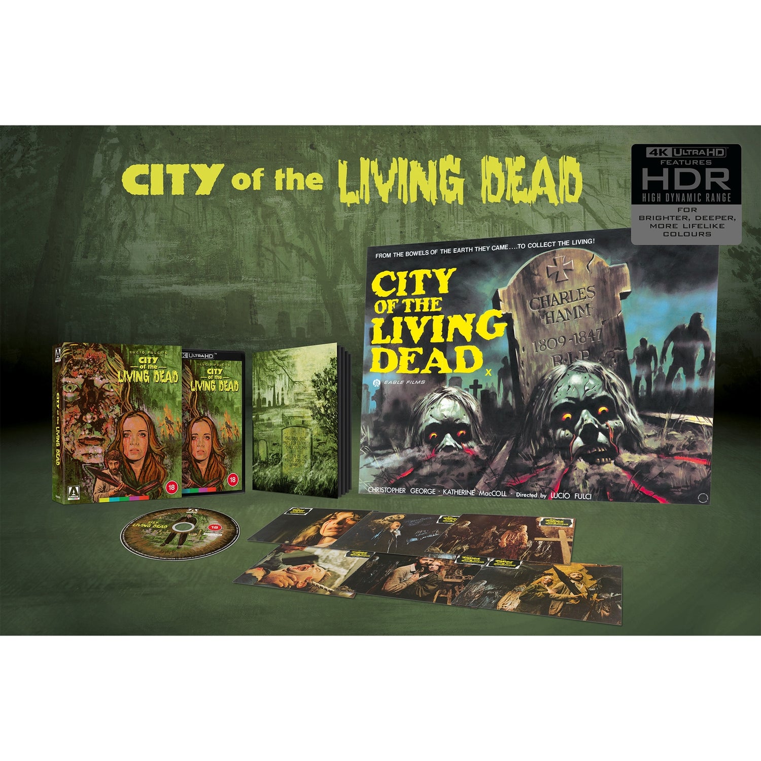 City of the Living Dead Limited Edition 4K Ultra HD 4K - Zavvi UK