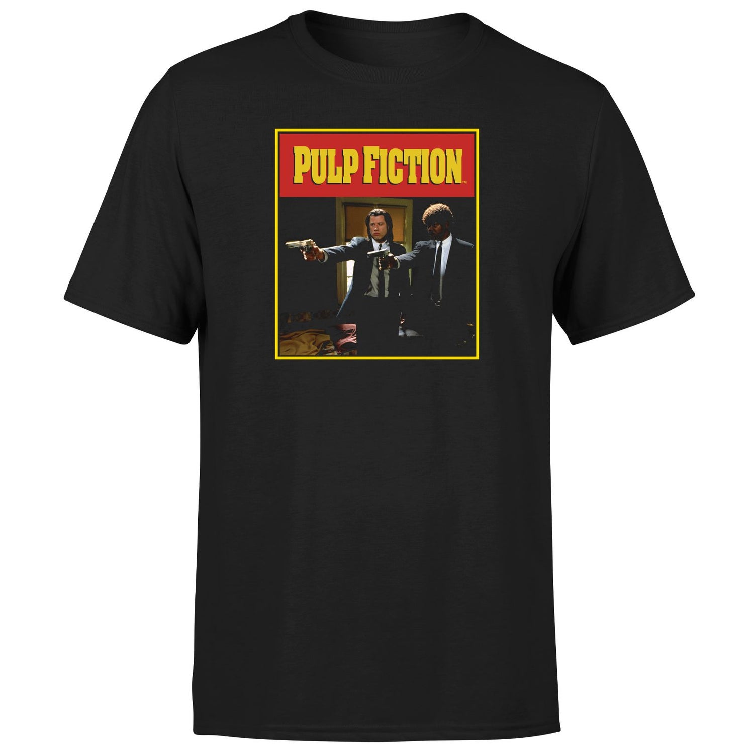 Pulp Fiction Say What Again Unisex T-Shirt - Black Clothing - Zavvi US