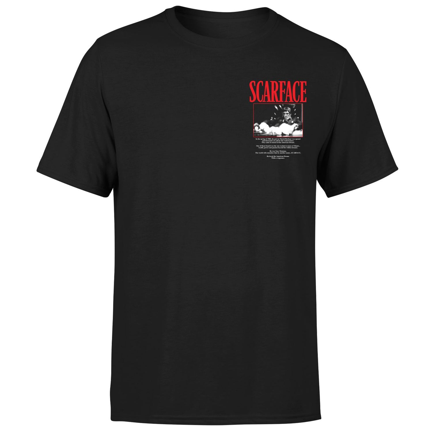 Scarface American Dream Unisex T-Shirt - Black Clothing - Zavvi US