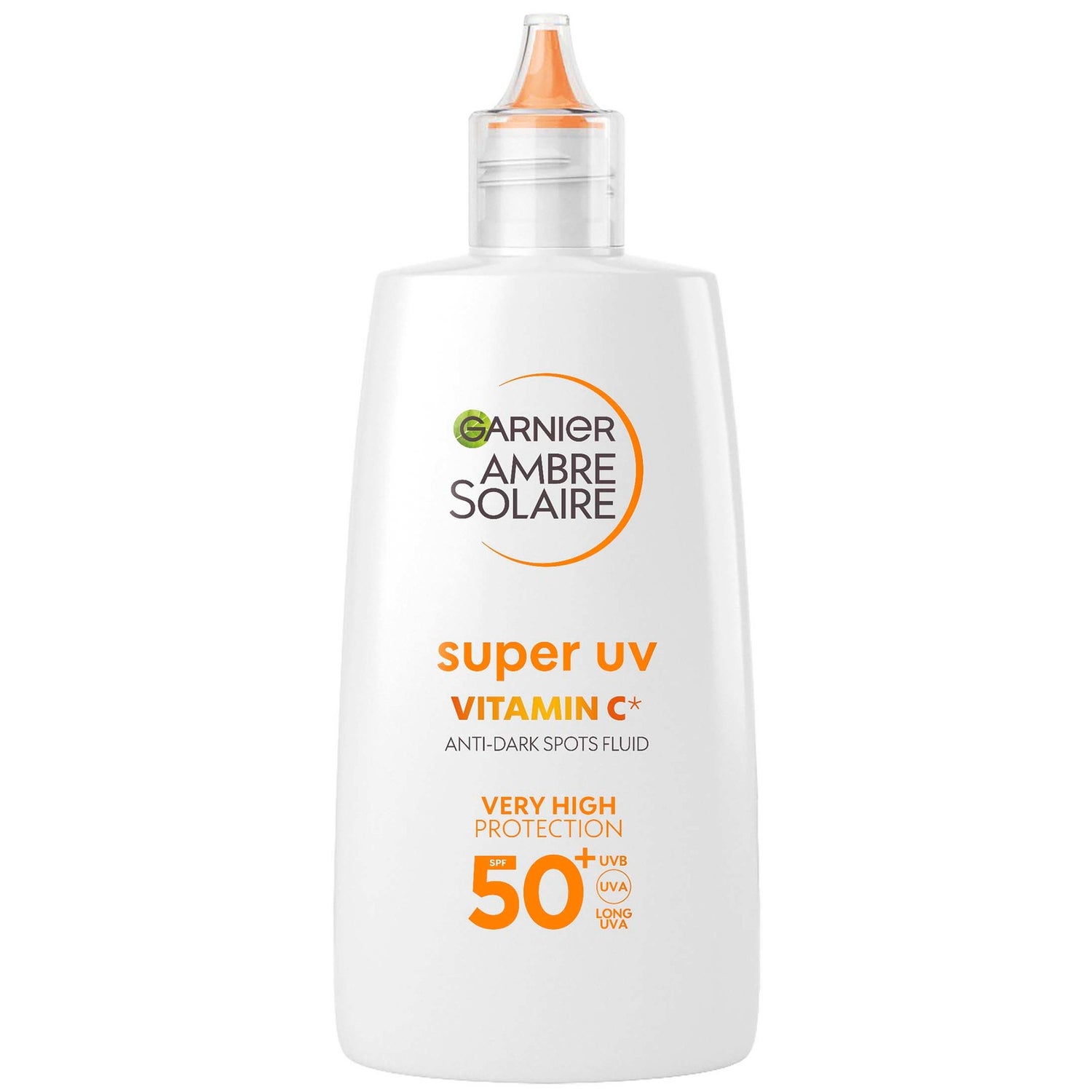 Garnier Ambre Solaire Super UV Vitamin C Facial Fluid for Daily Use SPF 50+ 40ml - Entrega GRÁTIS