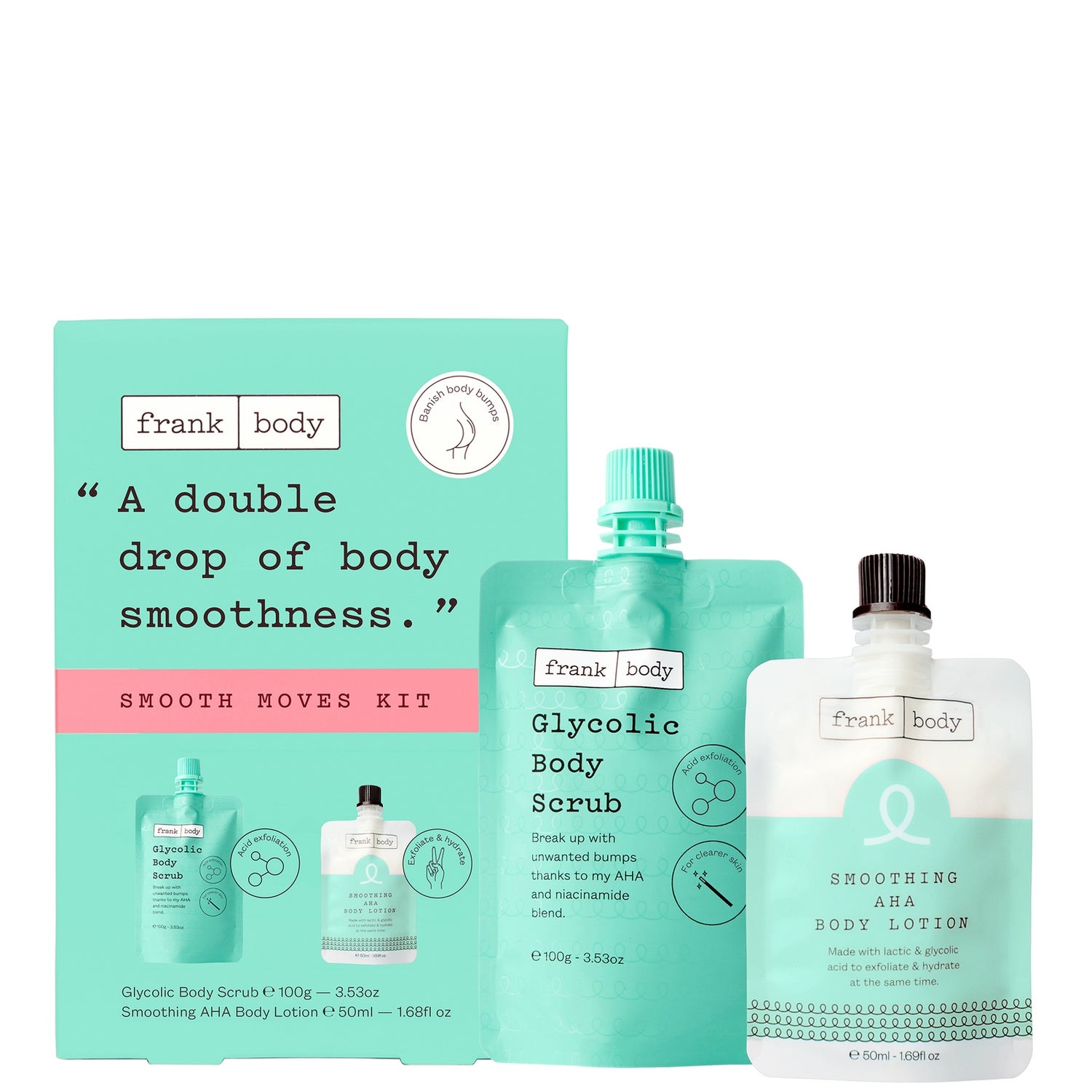 Frank Body Smooth Moves Kit - lookfantastic