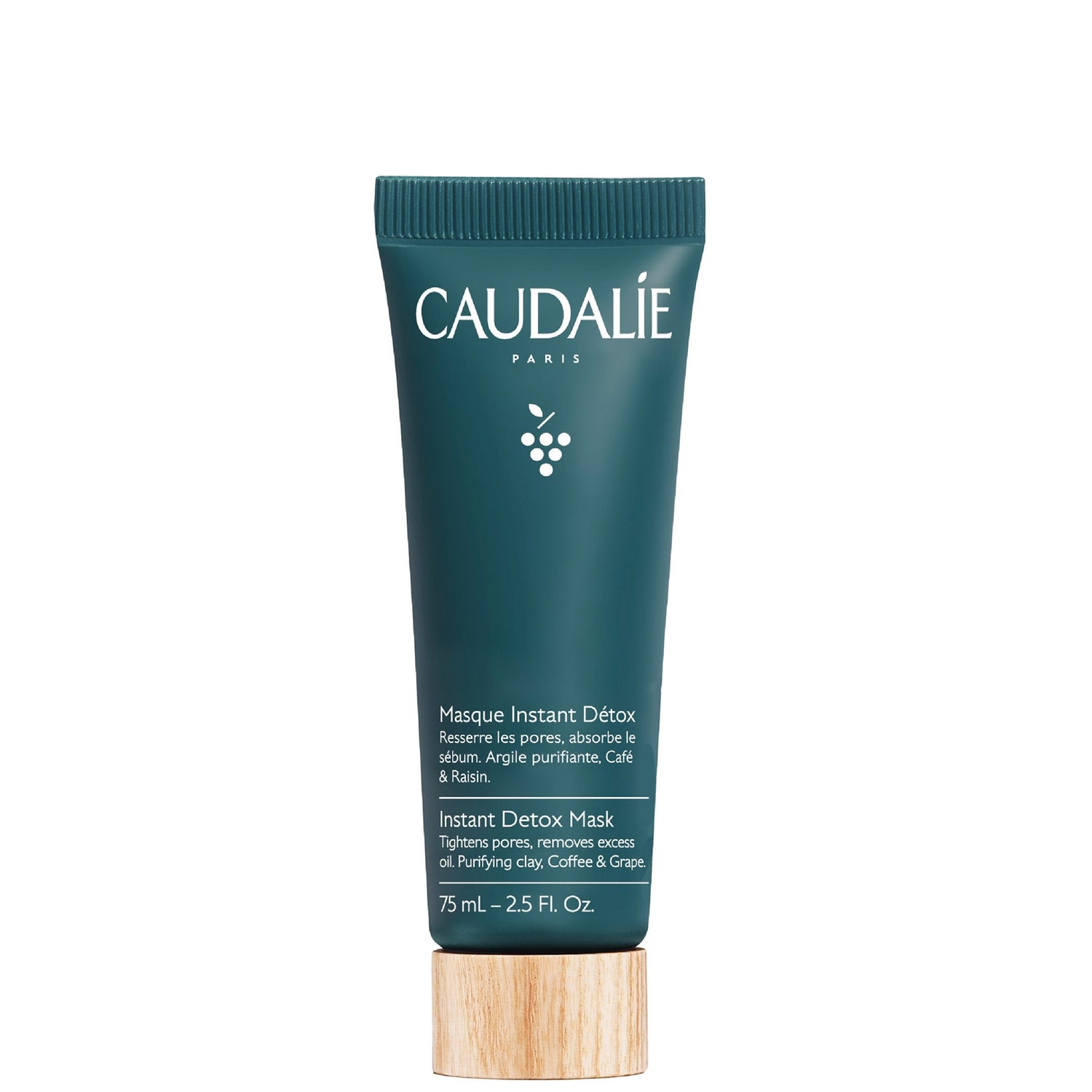 Caudalie Face Instant Detox Mask 75ml - LOOKFANTASTIC